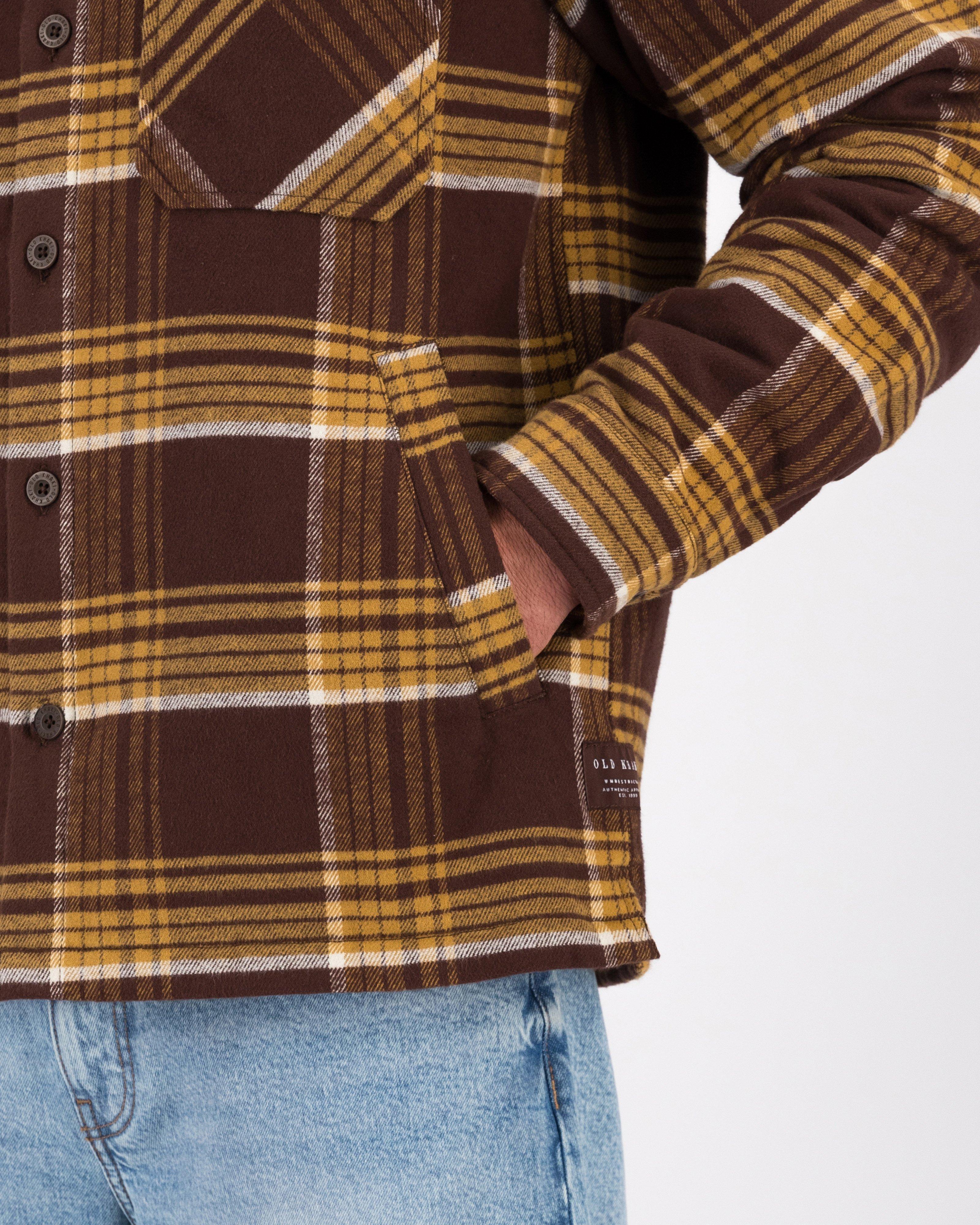 Men’s Selo Padded Shacket | Old Khaki