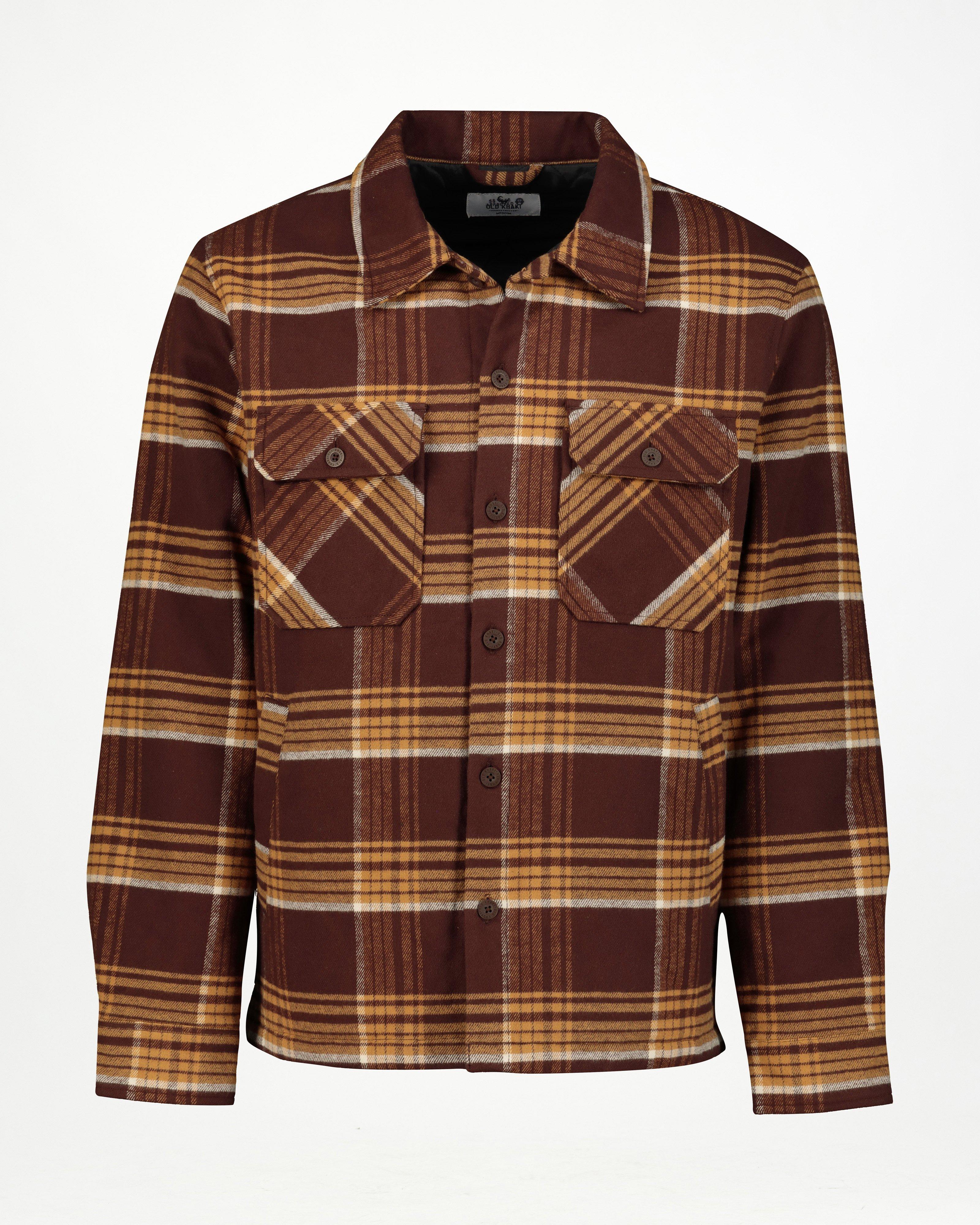 Men’s Selo Padded Shacket | Old Khaki