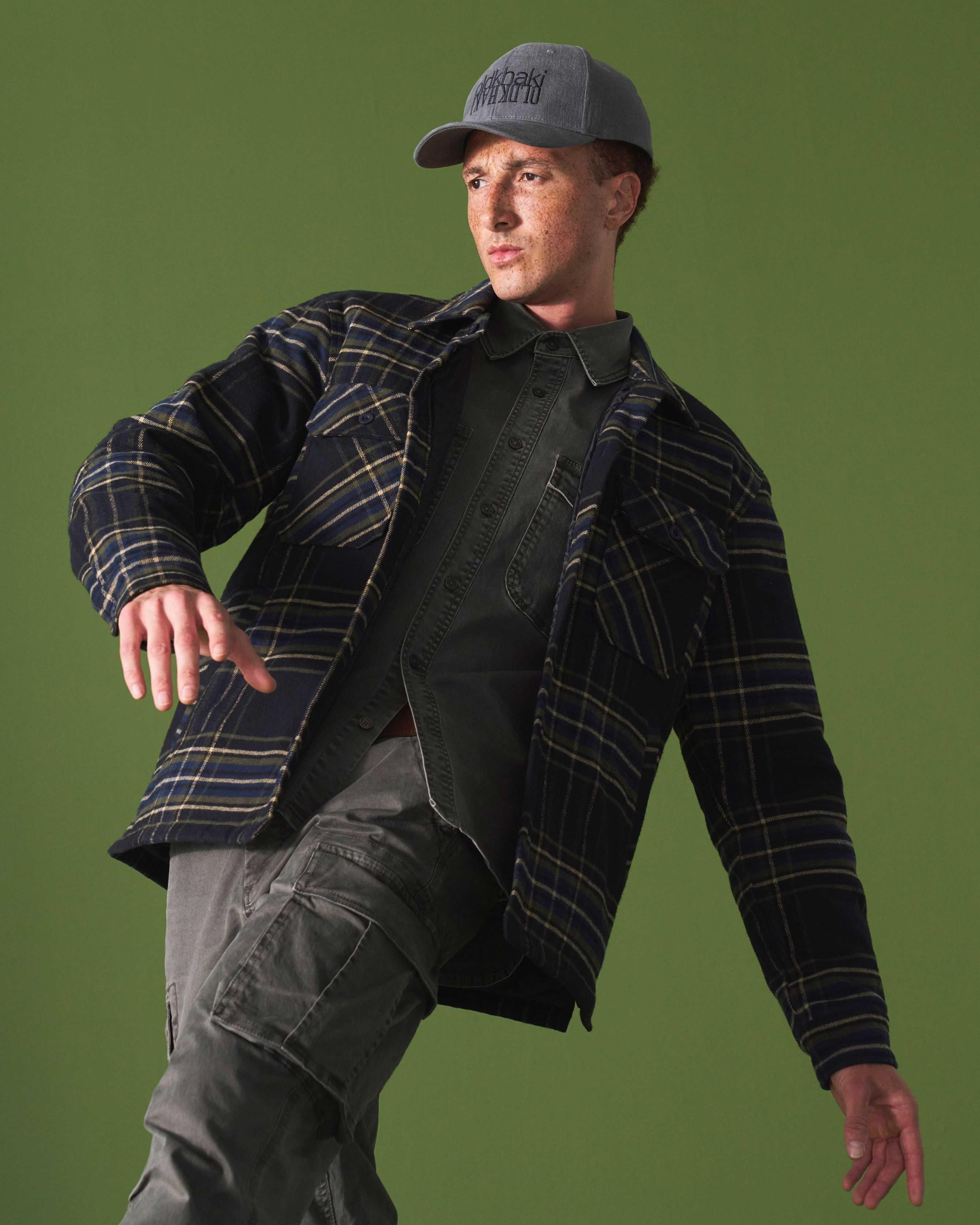 Men’s Jabu Padded Shacket | Old Khaki