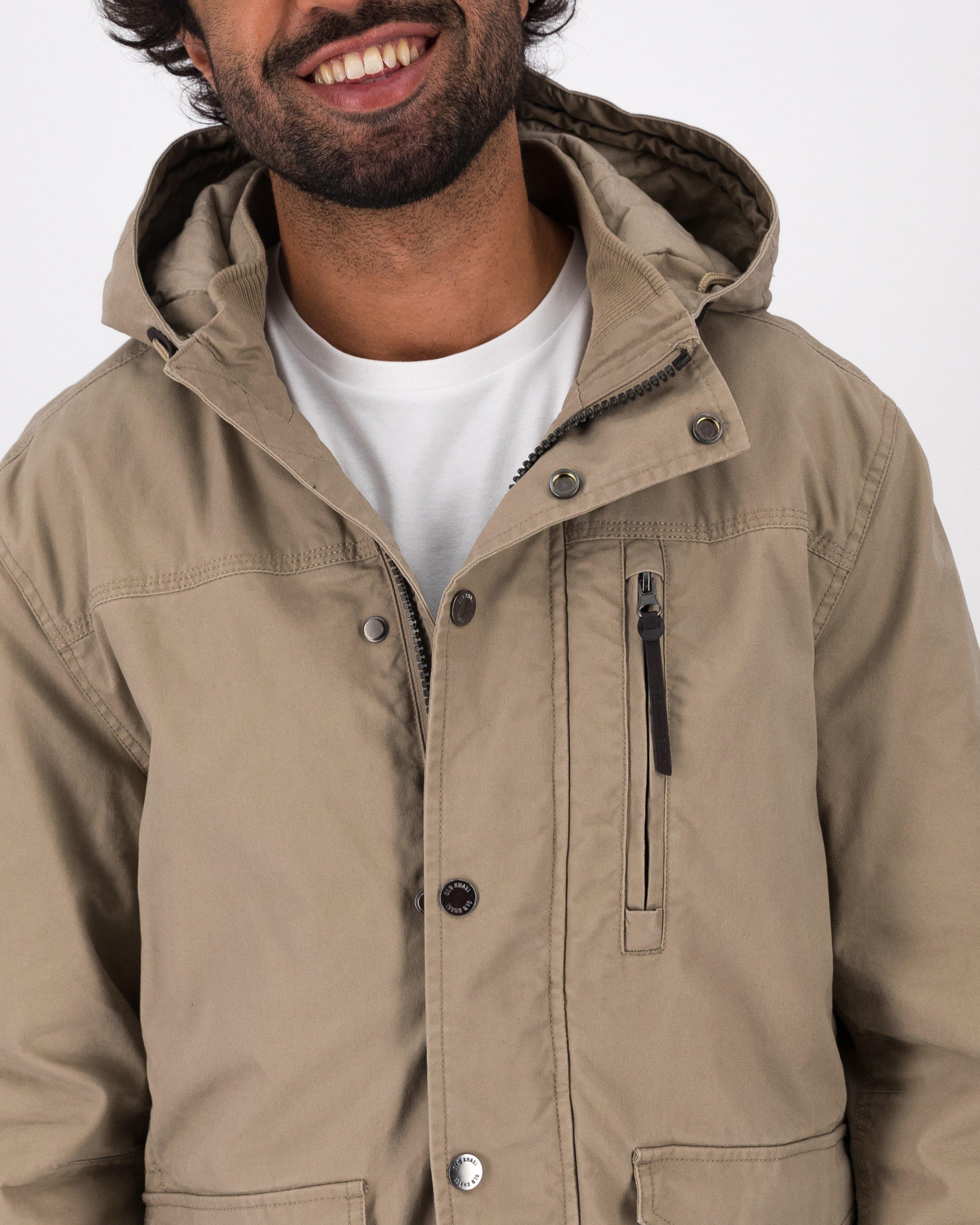 Men’s Riley Utility Jacket | Old Khaki