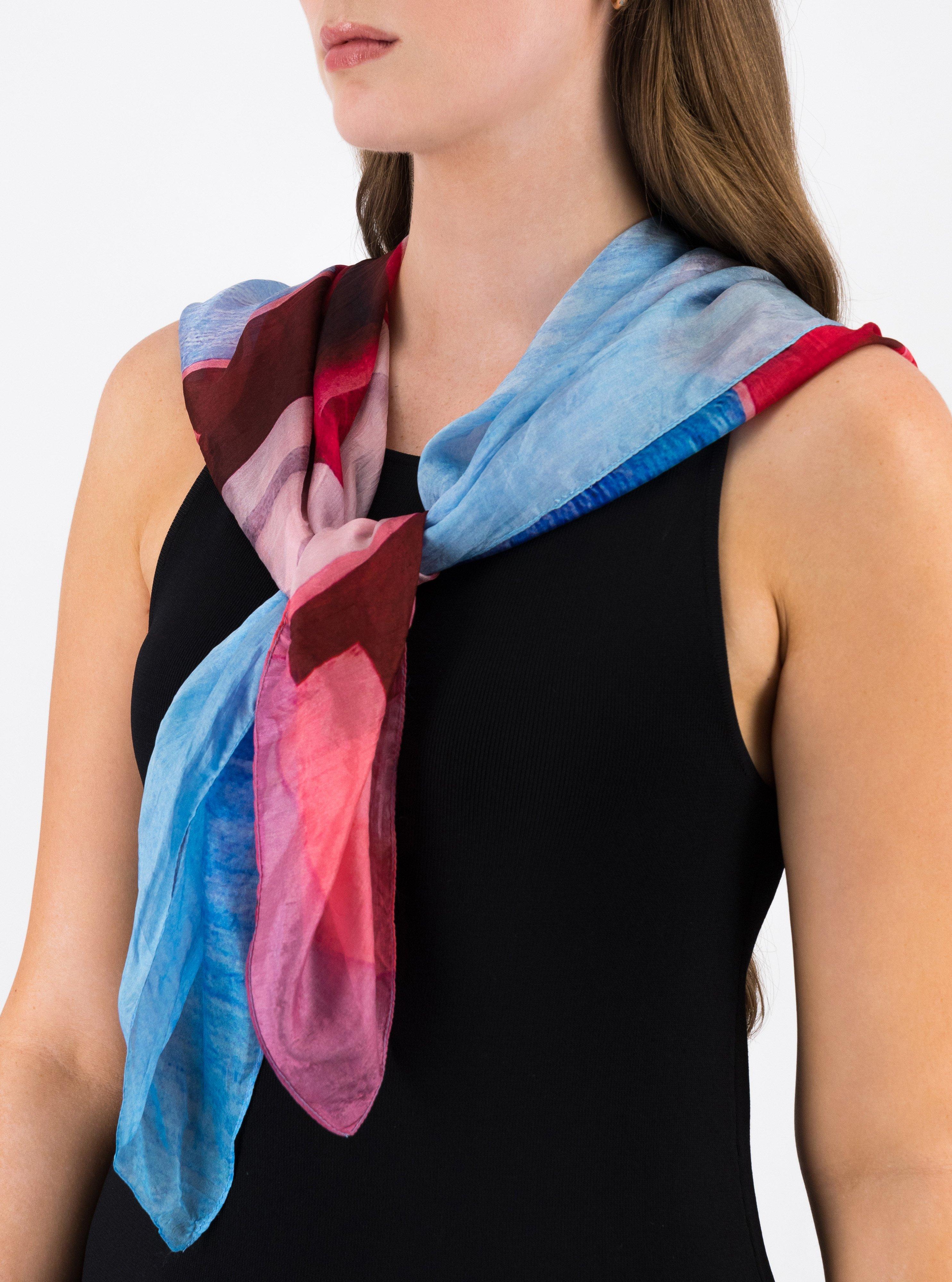 Gracie Landscape Print Scarf - Poetry Clothing Store