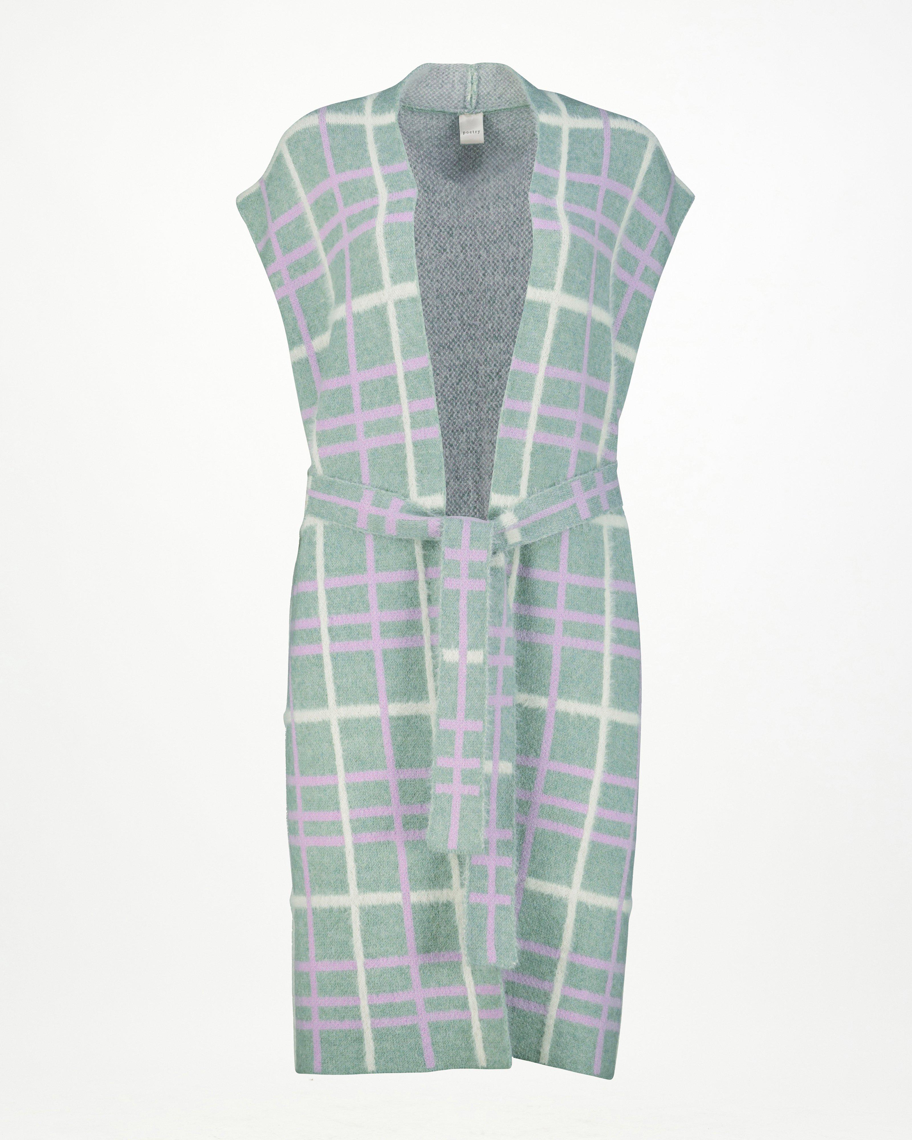 Stacey Check Kimono - Poetry Clothing Store