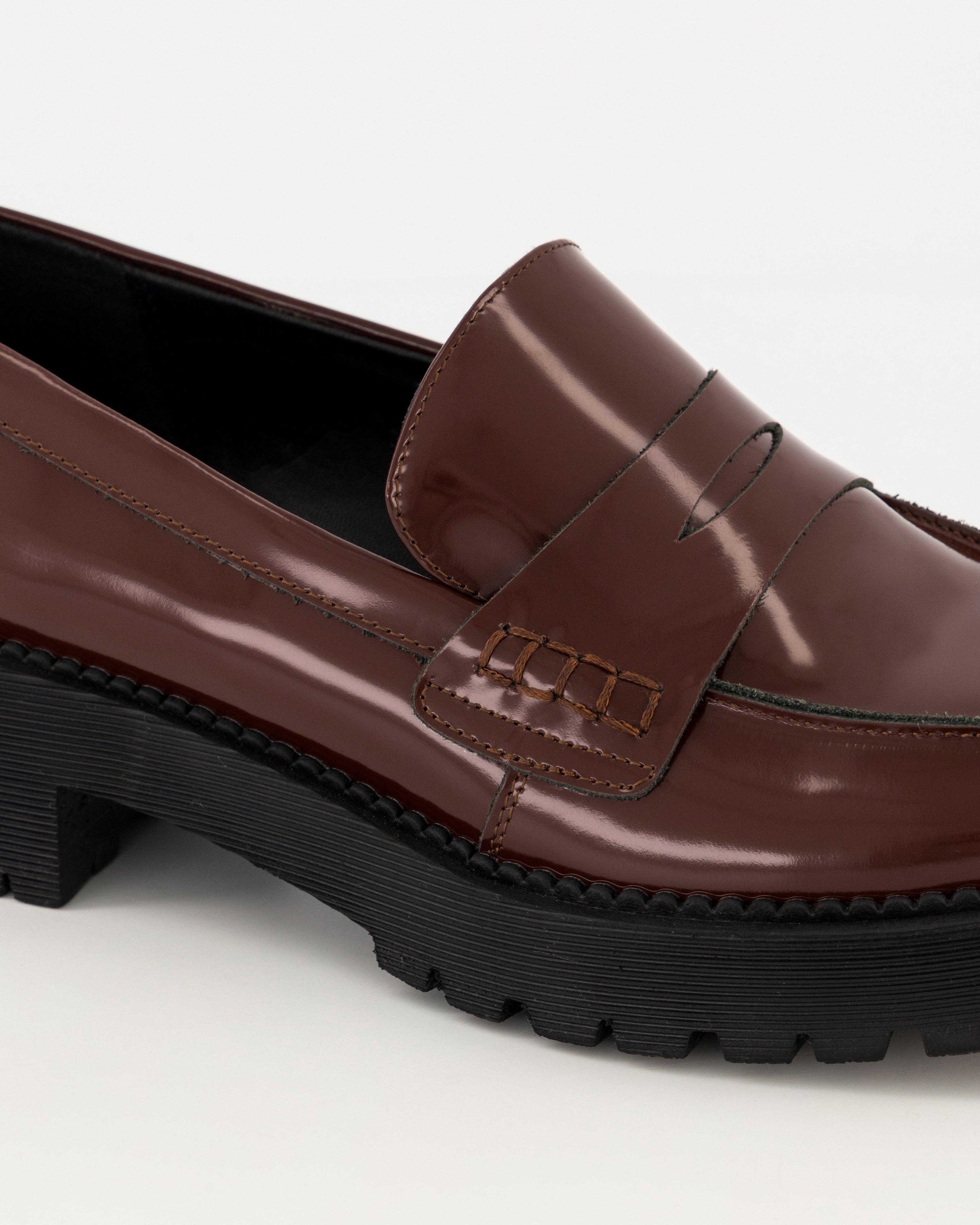 Martina Chunky Leather Loafer - Poetry Clothing Store