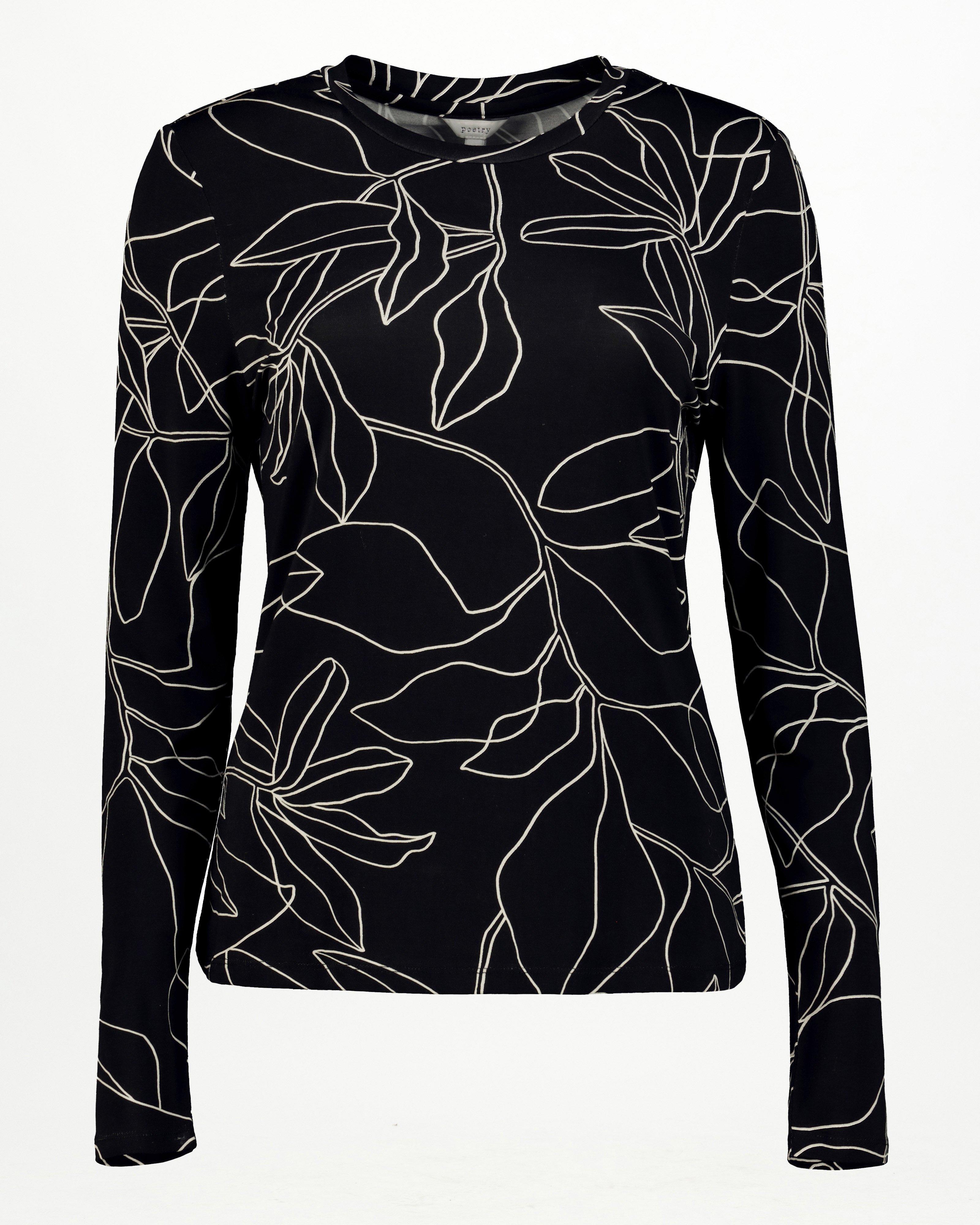 Juma Long Sleeve Printed Top - Poetry Clothing Store