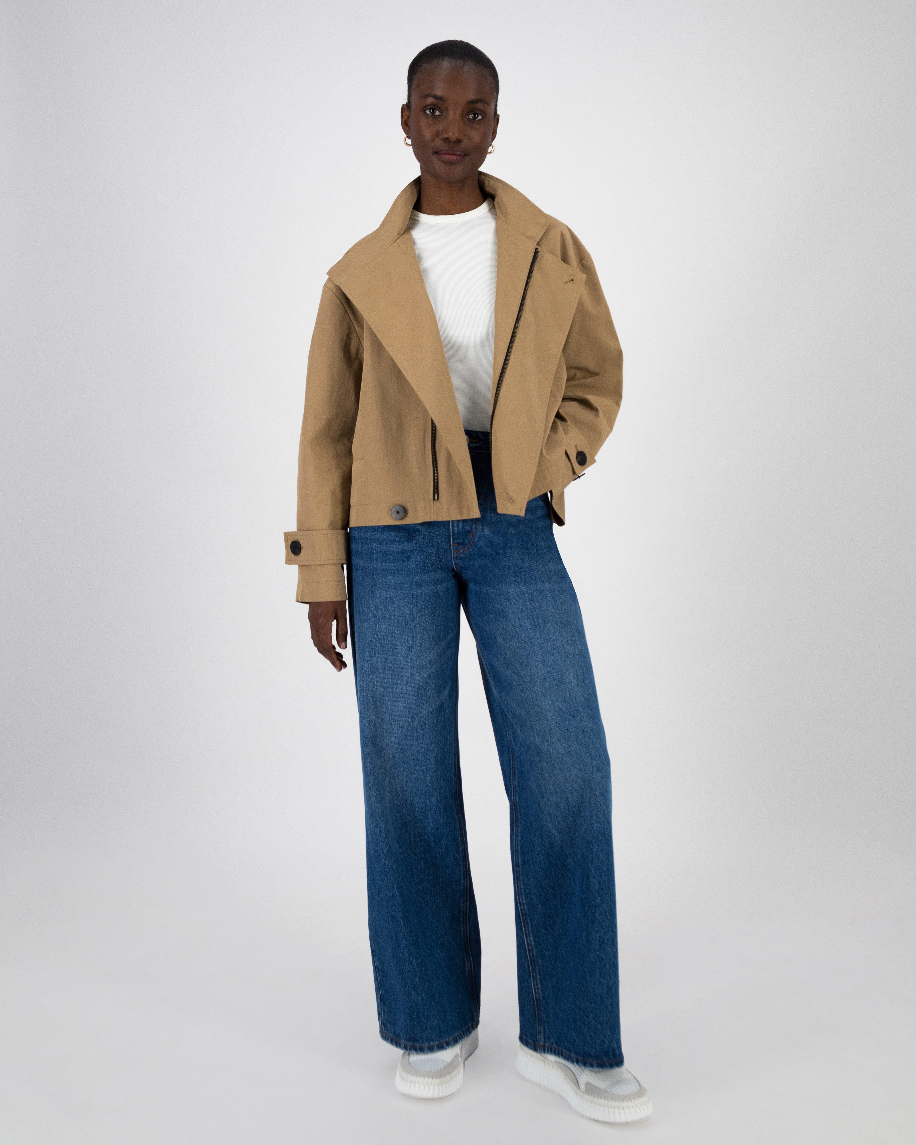 Phoebe Cropped Parka - Poetry Clothing Store