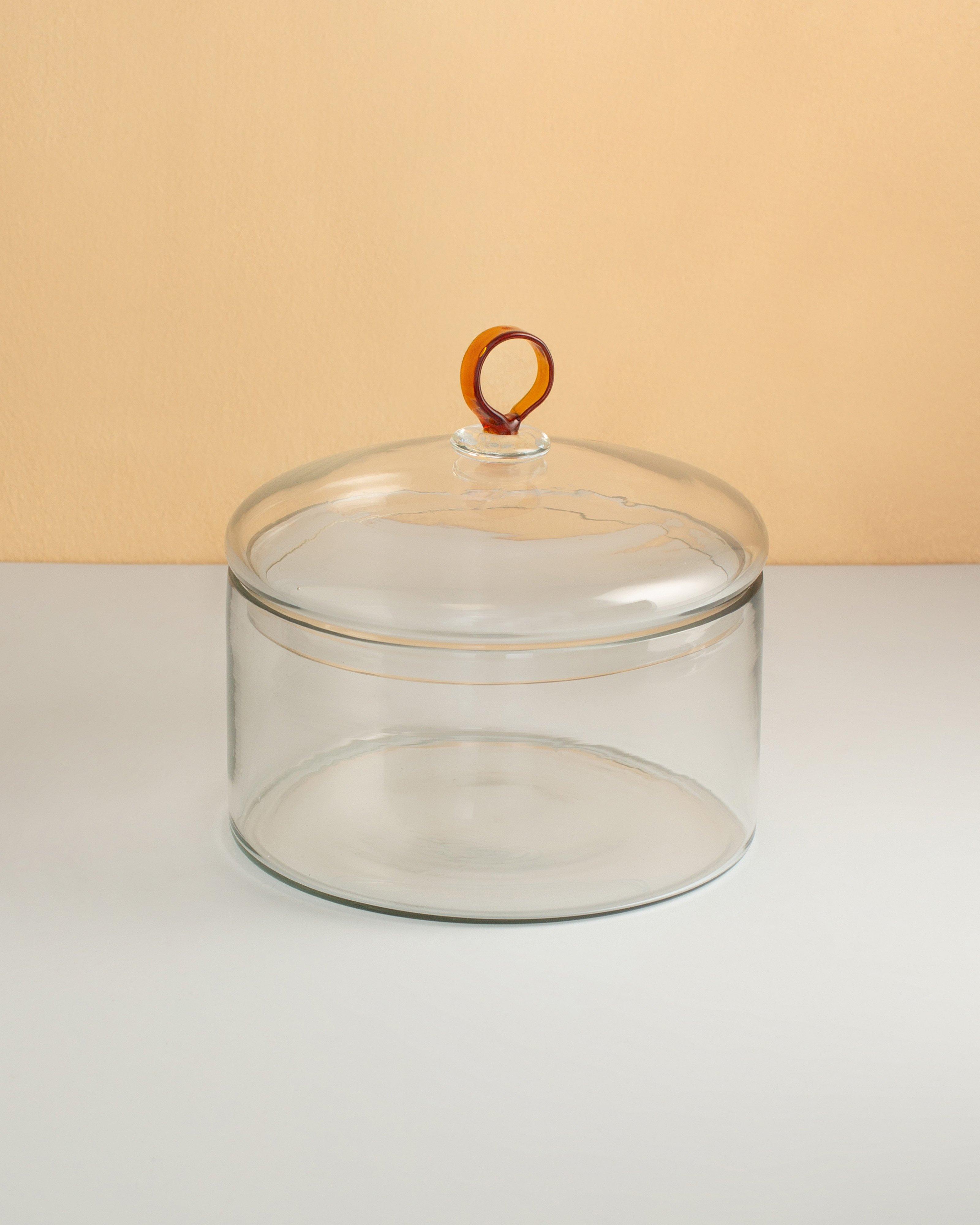 Ring Handle Short Cookie Jar - Poetry Clothing Store