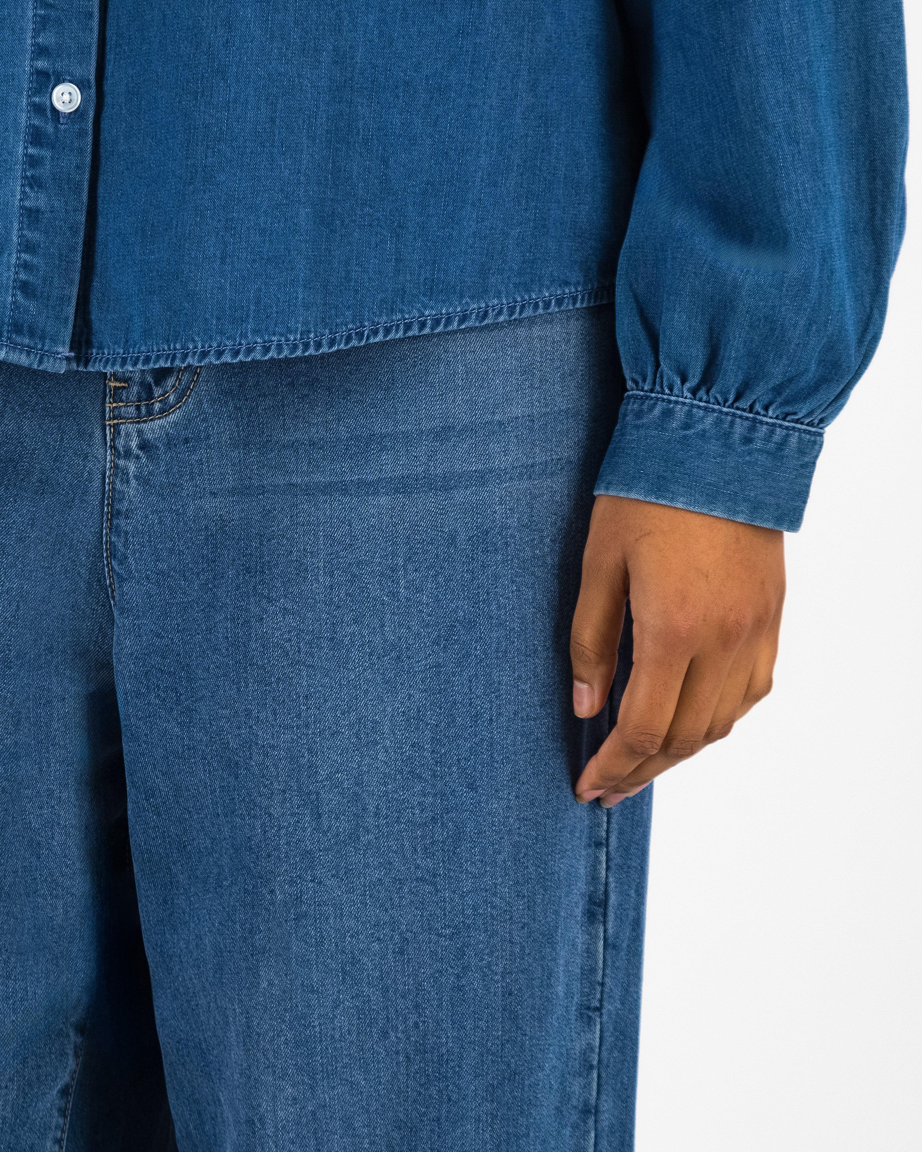 Zuria Denim Shirt - Poetry Clothing Store