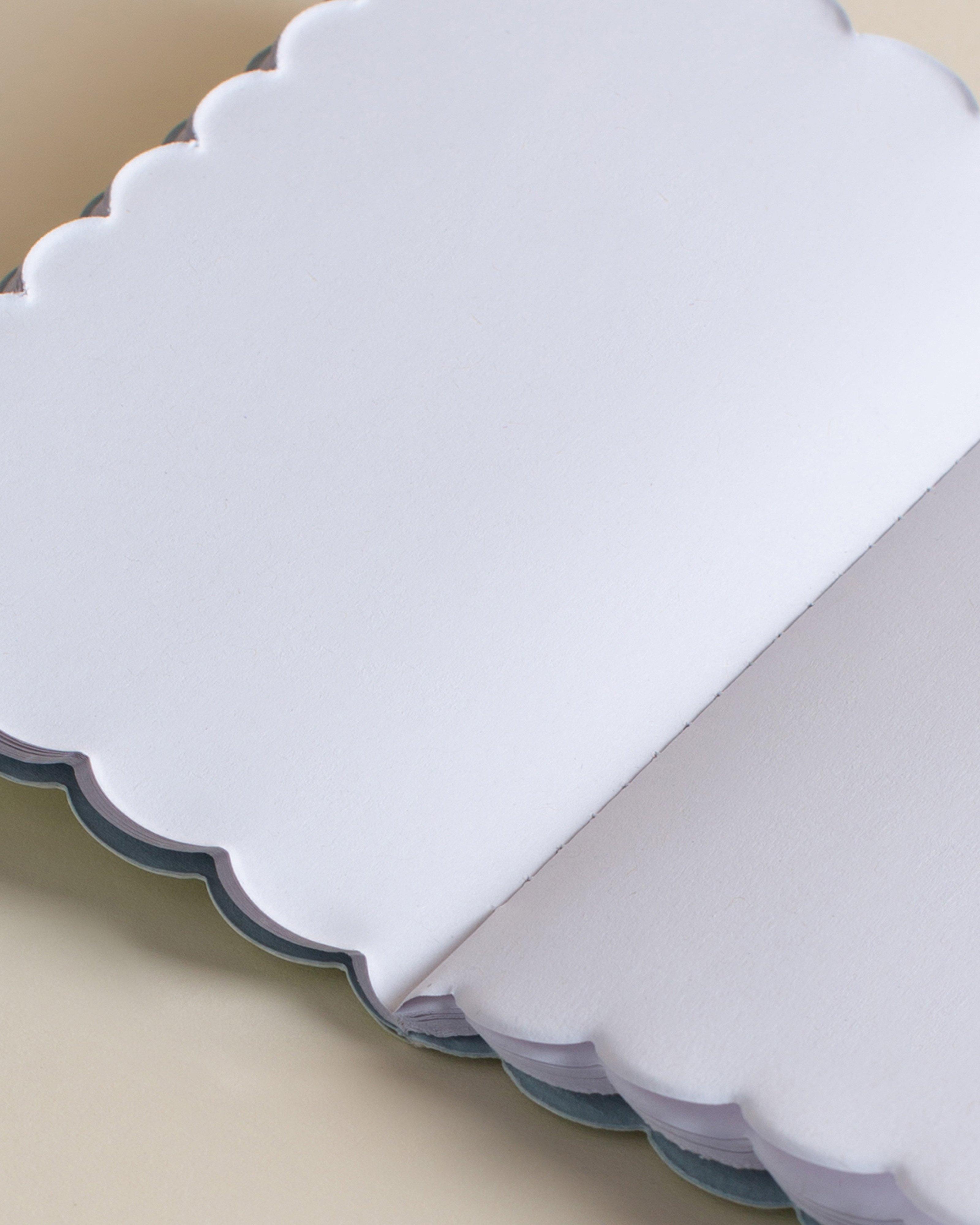 Scalloped Notebook A6 - Poetry Clothing Store