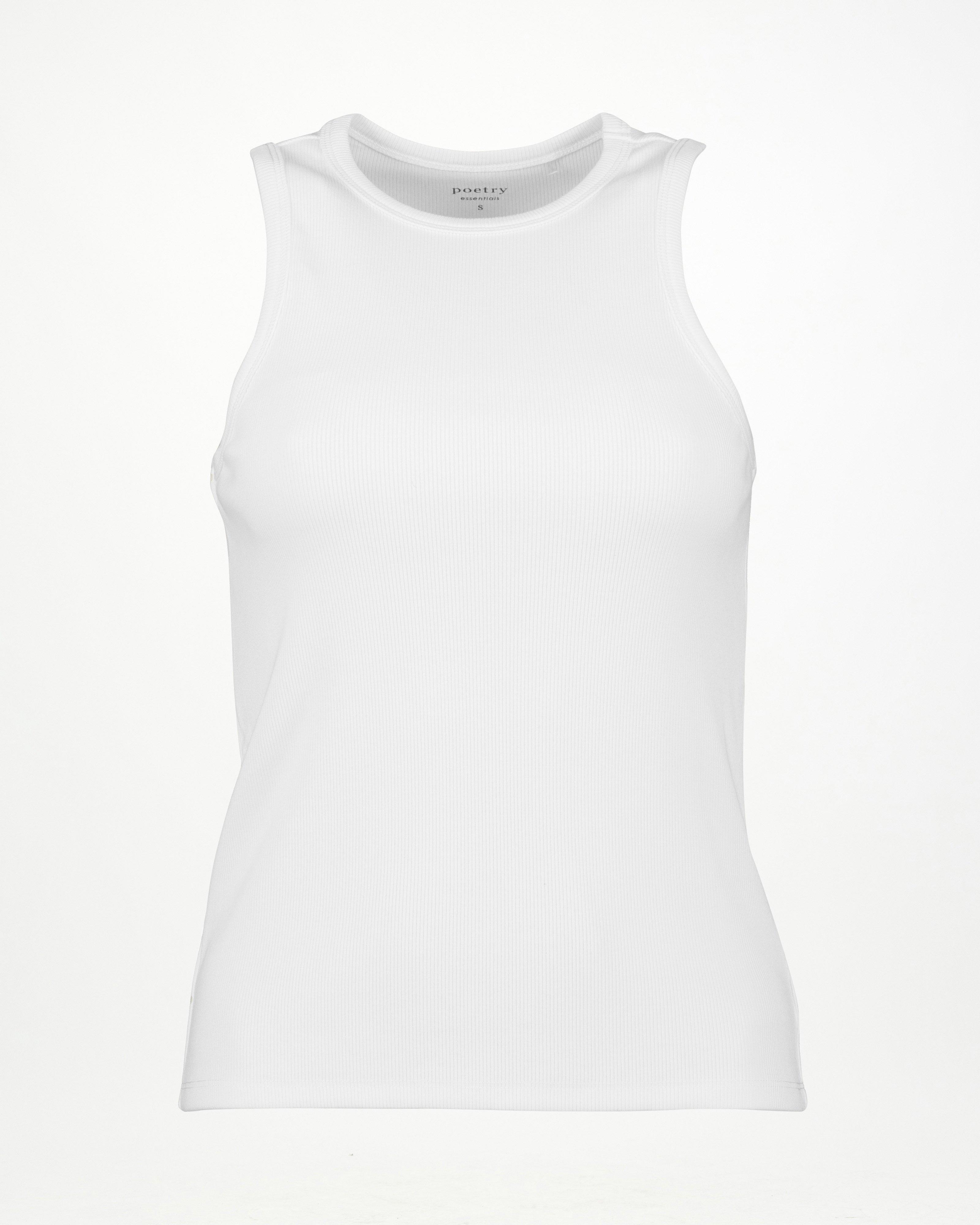 Riley Ribbed Racer Tank - Poetry Clothing Store