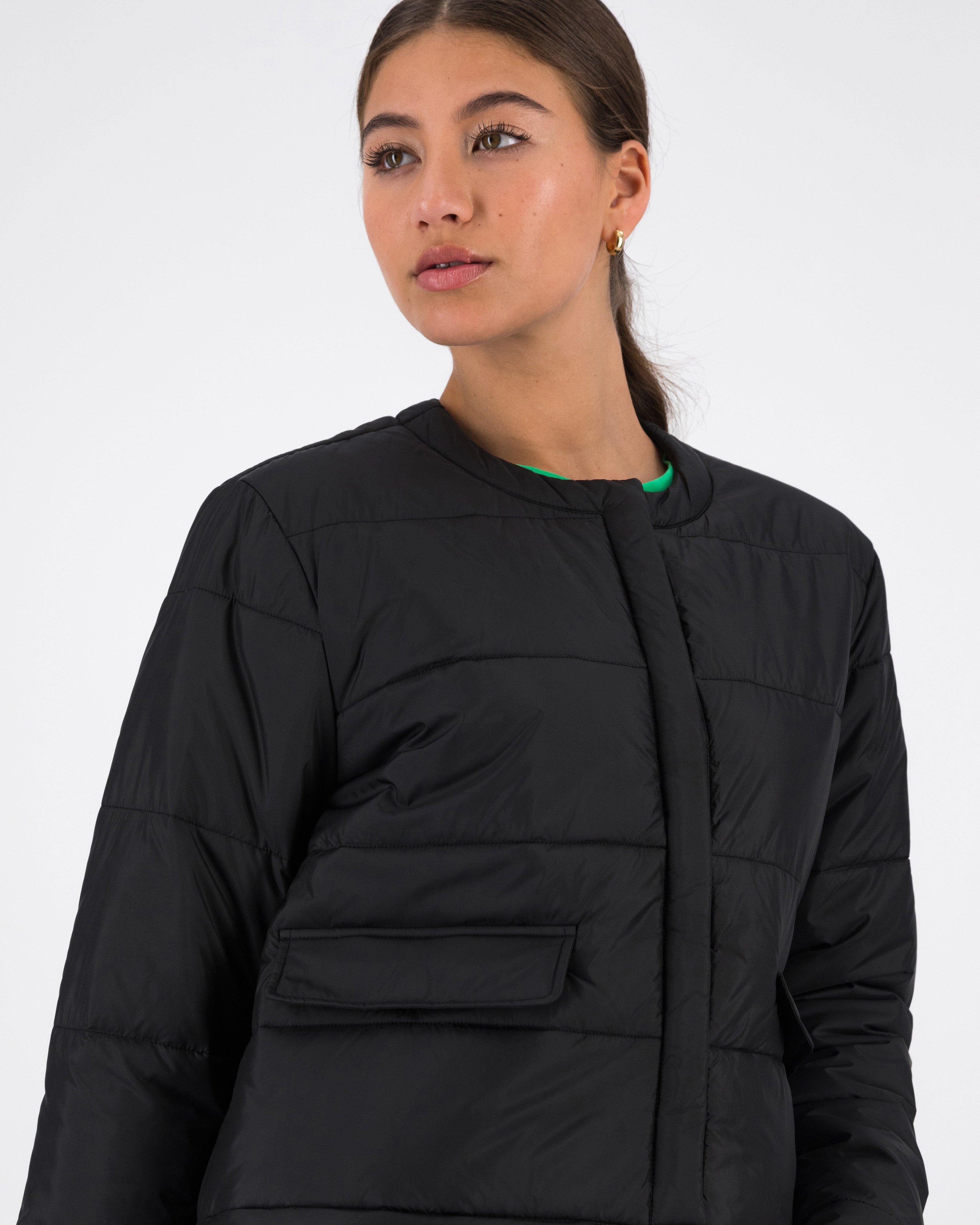 Naomi Synthetic Collarless Puffer - Poetry Clothing Store