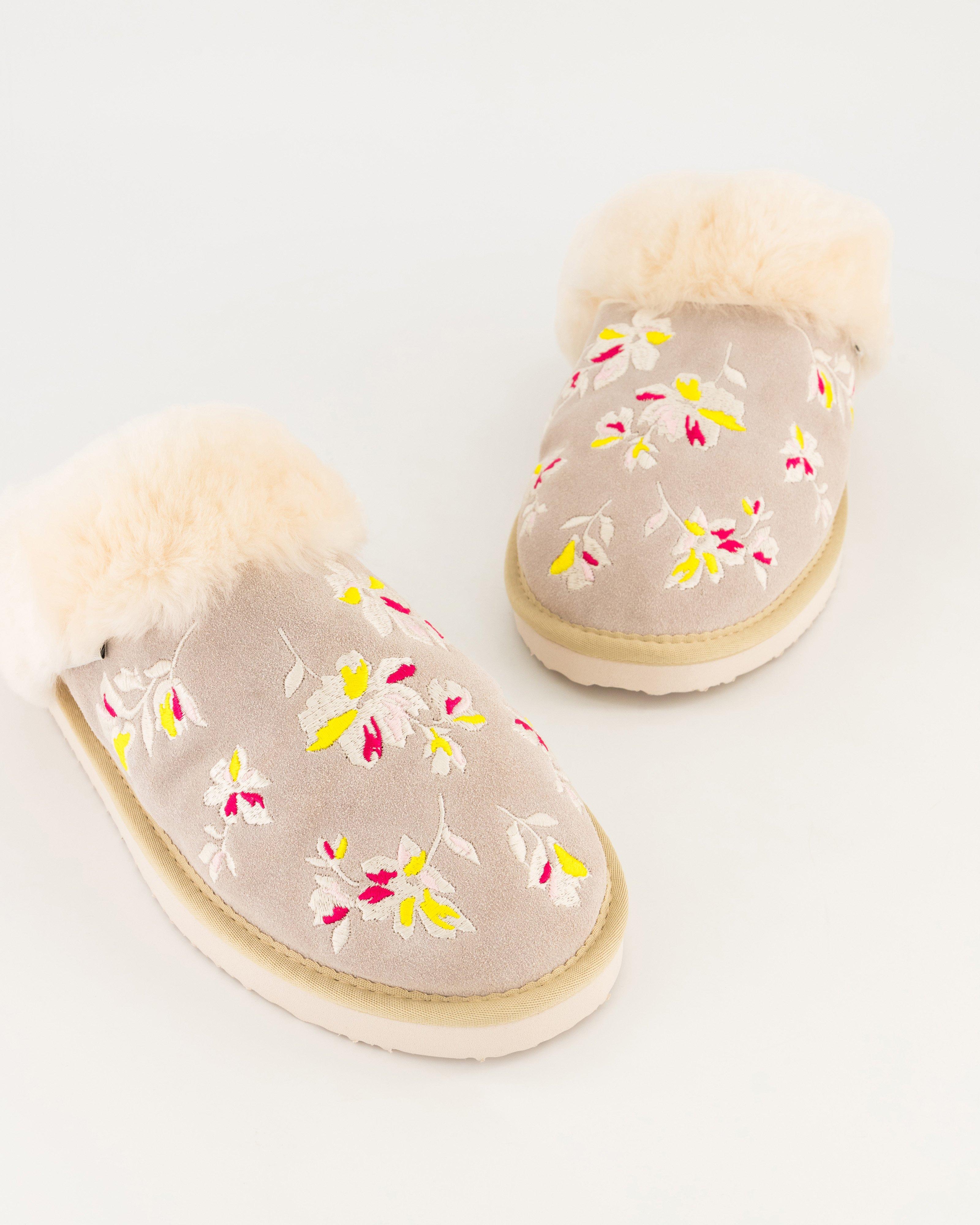 Gia Embroidered Slipper - Poetry Clothing Store