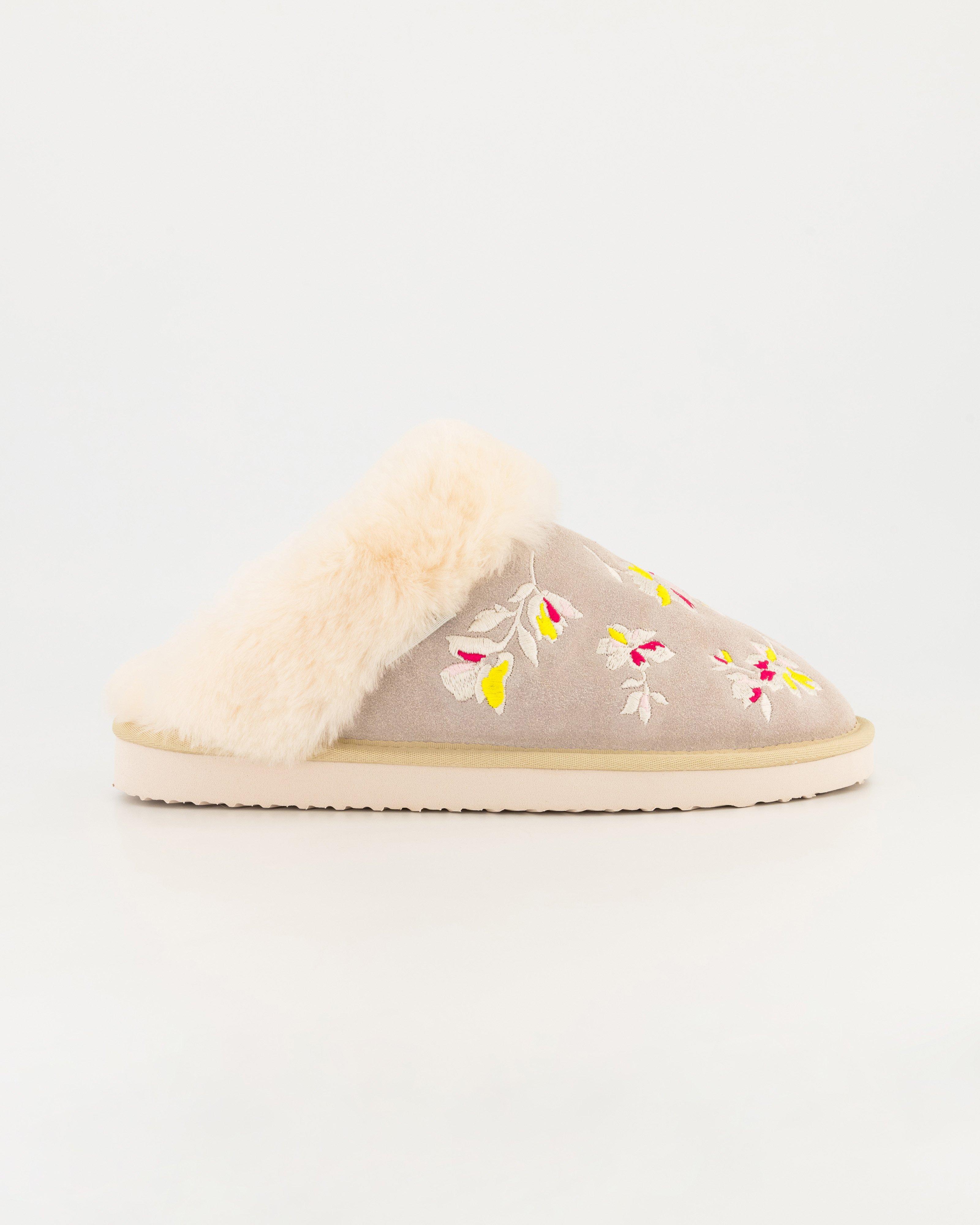 Gia Embroidered Slipper - Poetry Clothing Store