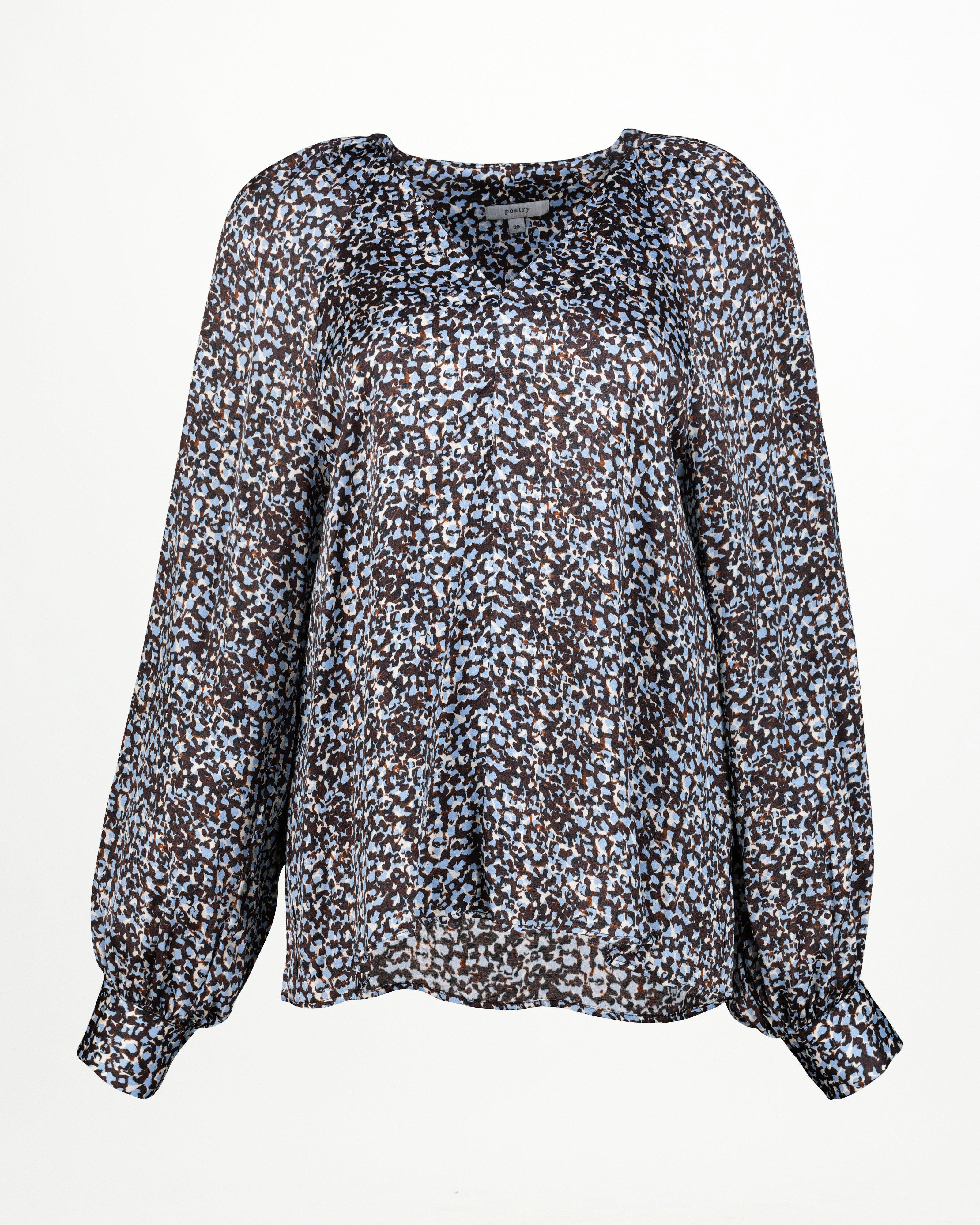 Amari Printed Blouse - Poetry Clothing Store