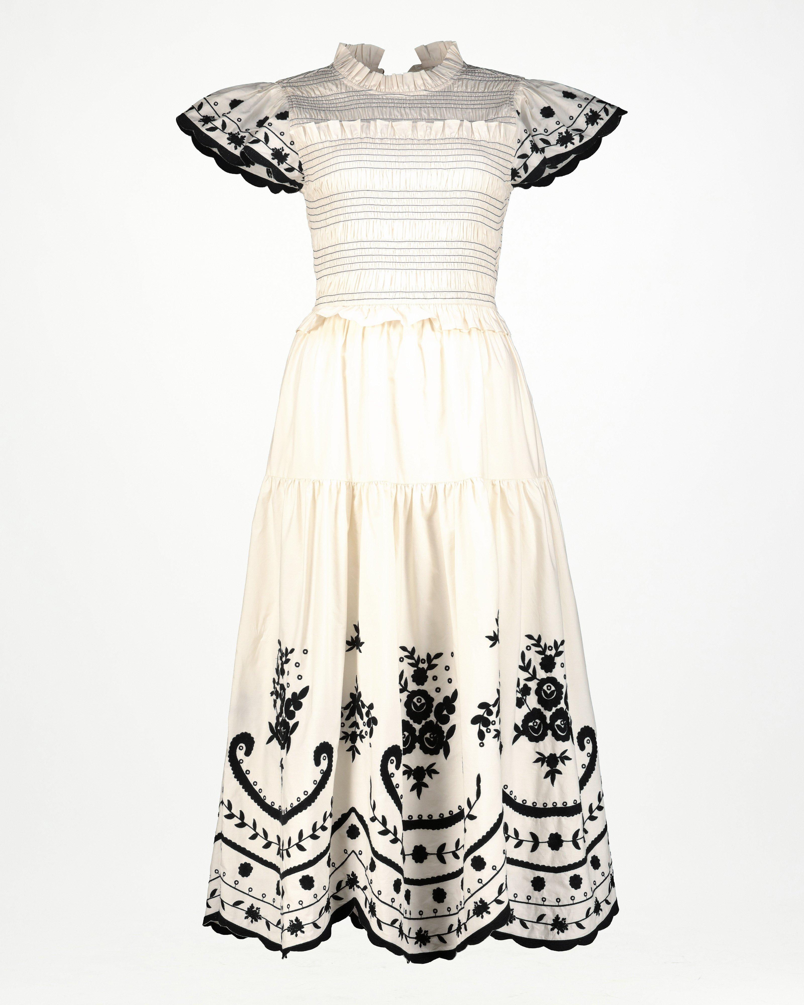 Sunny Embroidered Dress - Poetry Clothing Store