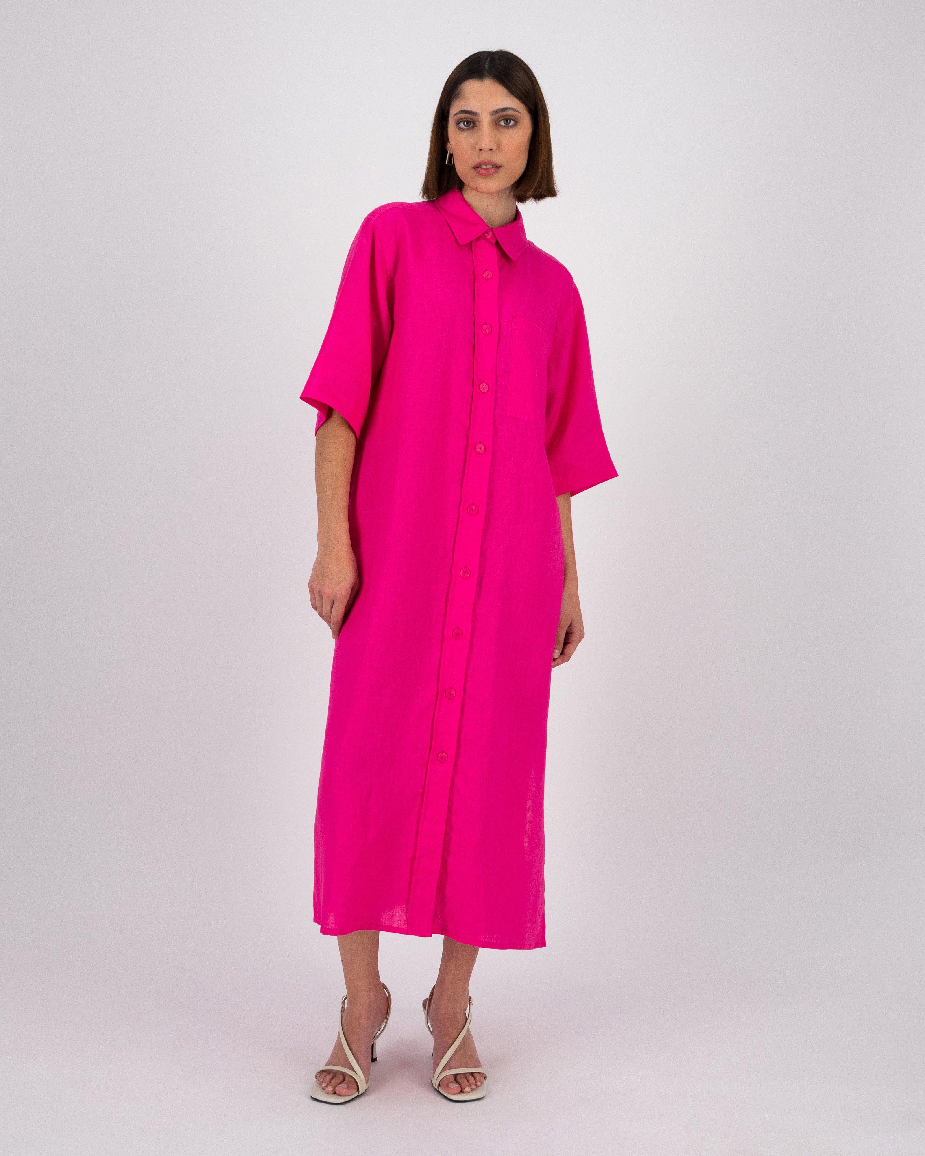 Quinn Linen Dress - Poetry Clothing Store