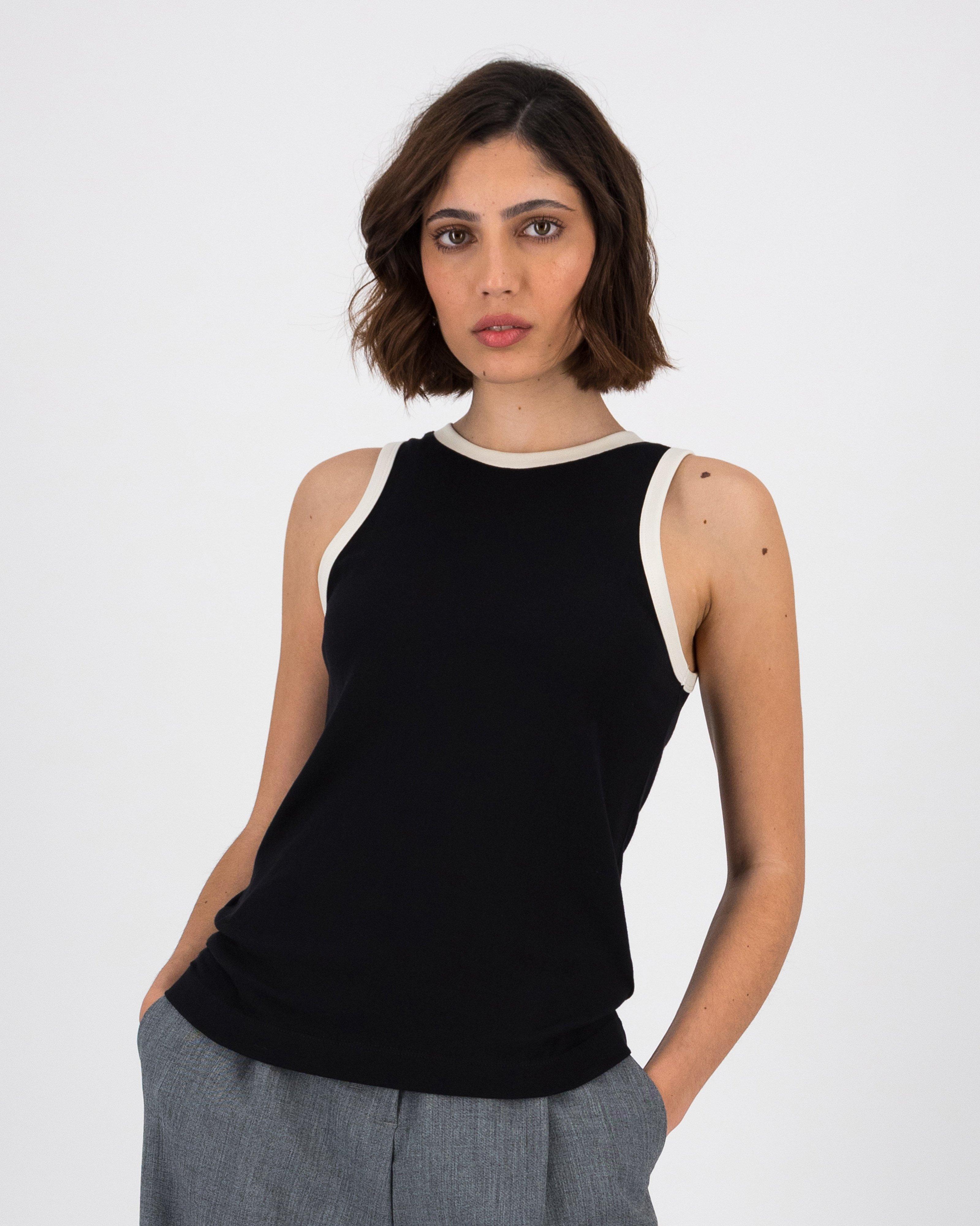 Finn Two-Tone Vest - Poetry Clothing Store