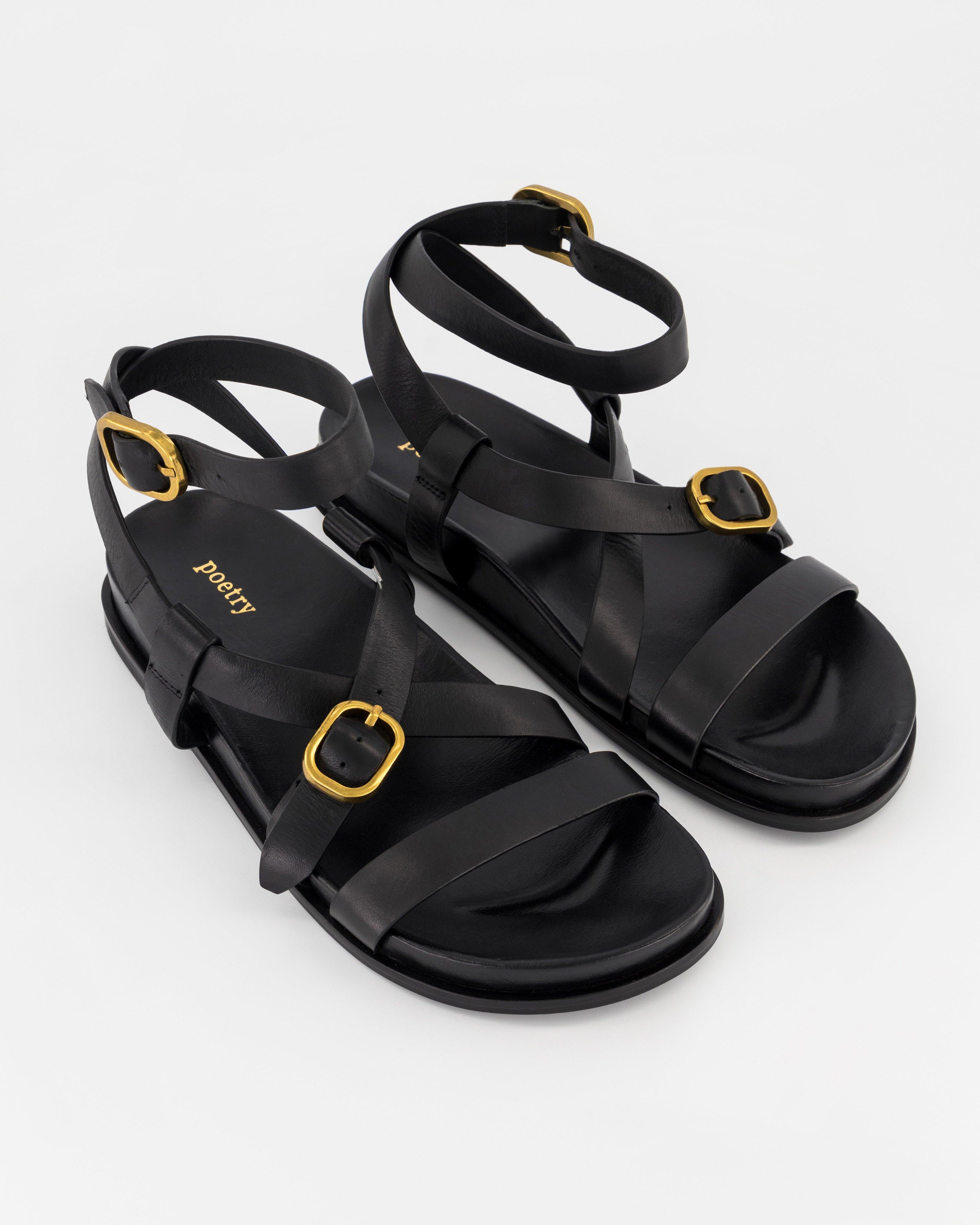 Bijou Leather Sandal - Poetry Clothing Store