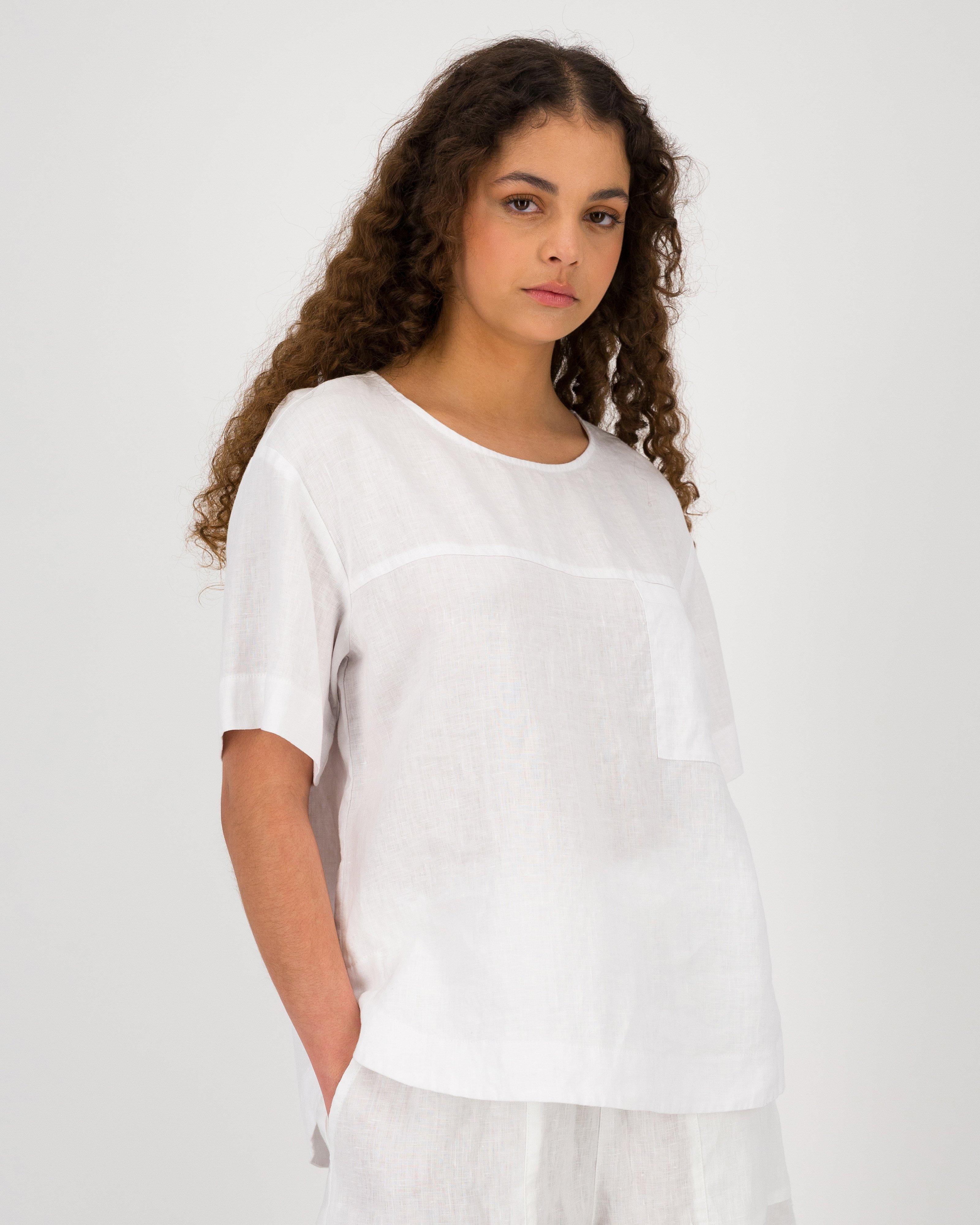 Old Khaki Womens Margo Popover Blouse | Cape Union Mart