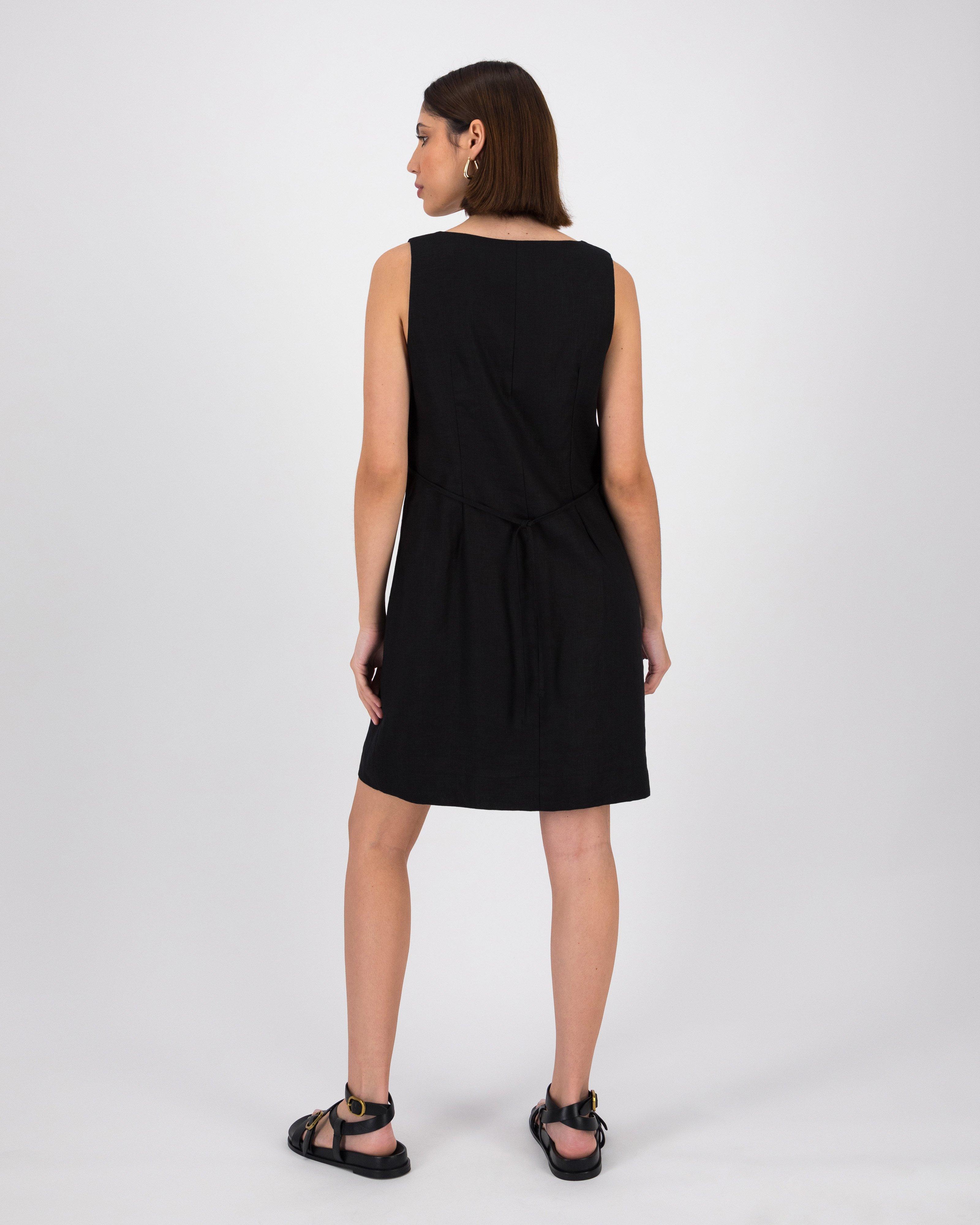 Fia Linen Short Dress - Poetry Clothing Store