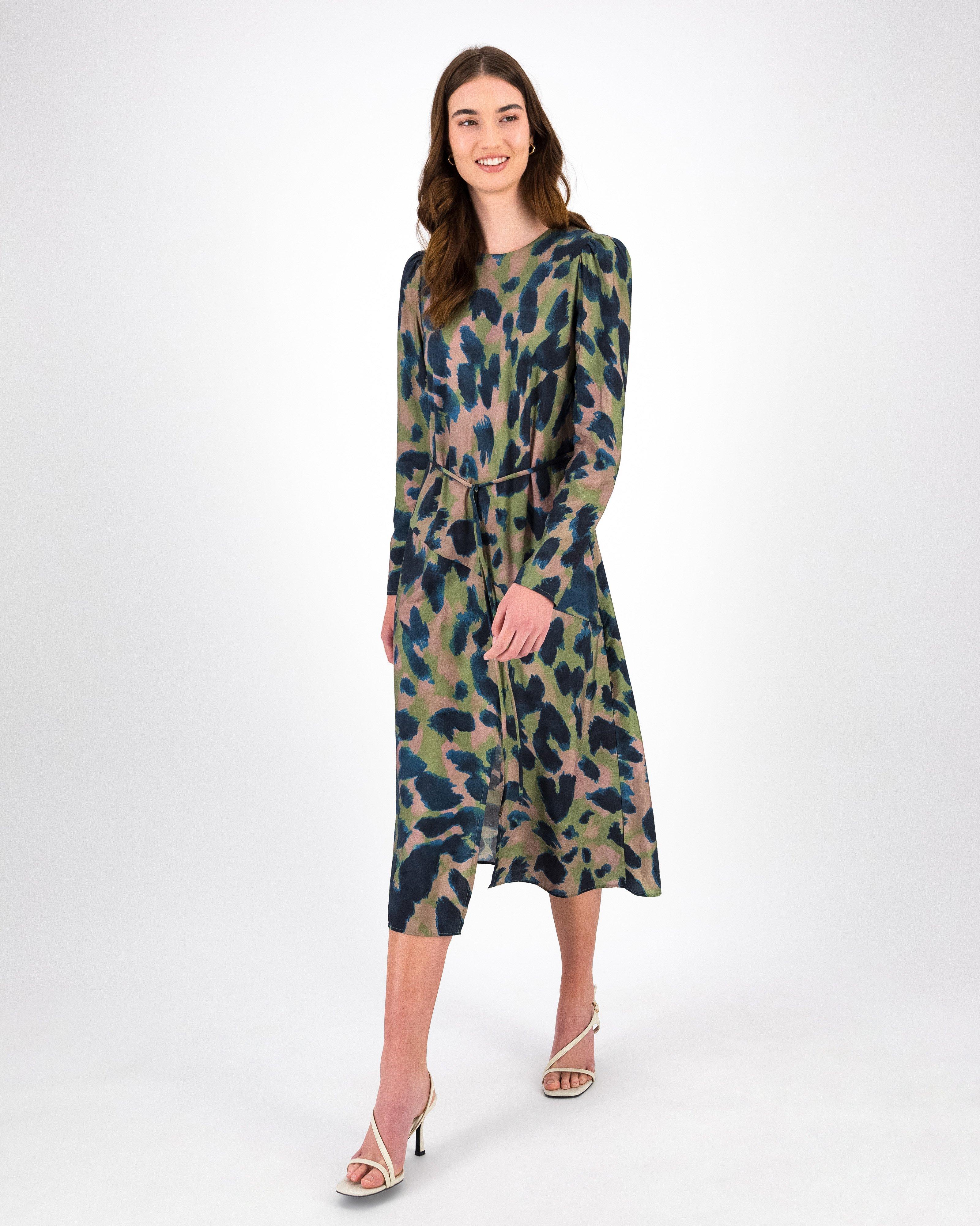 Lily Abstract Dress - Poetry Clothing Store