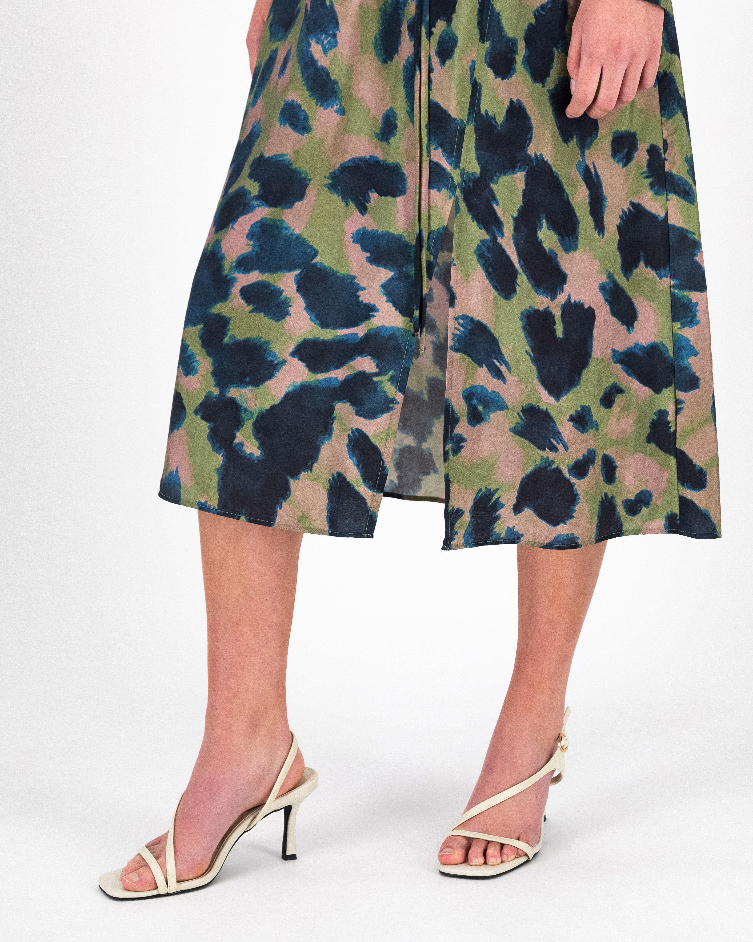 Lily Abstract Dress - Poetry Clothing Store