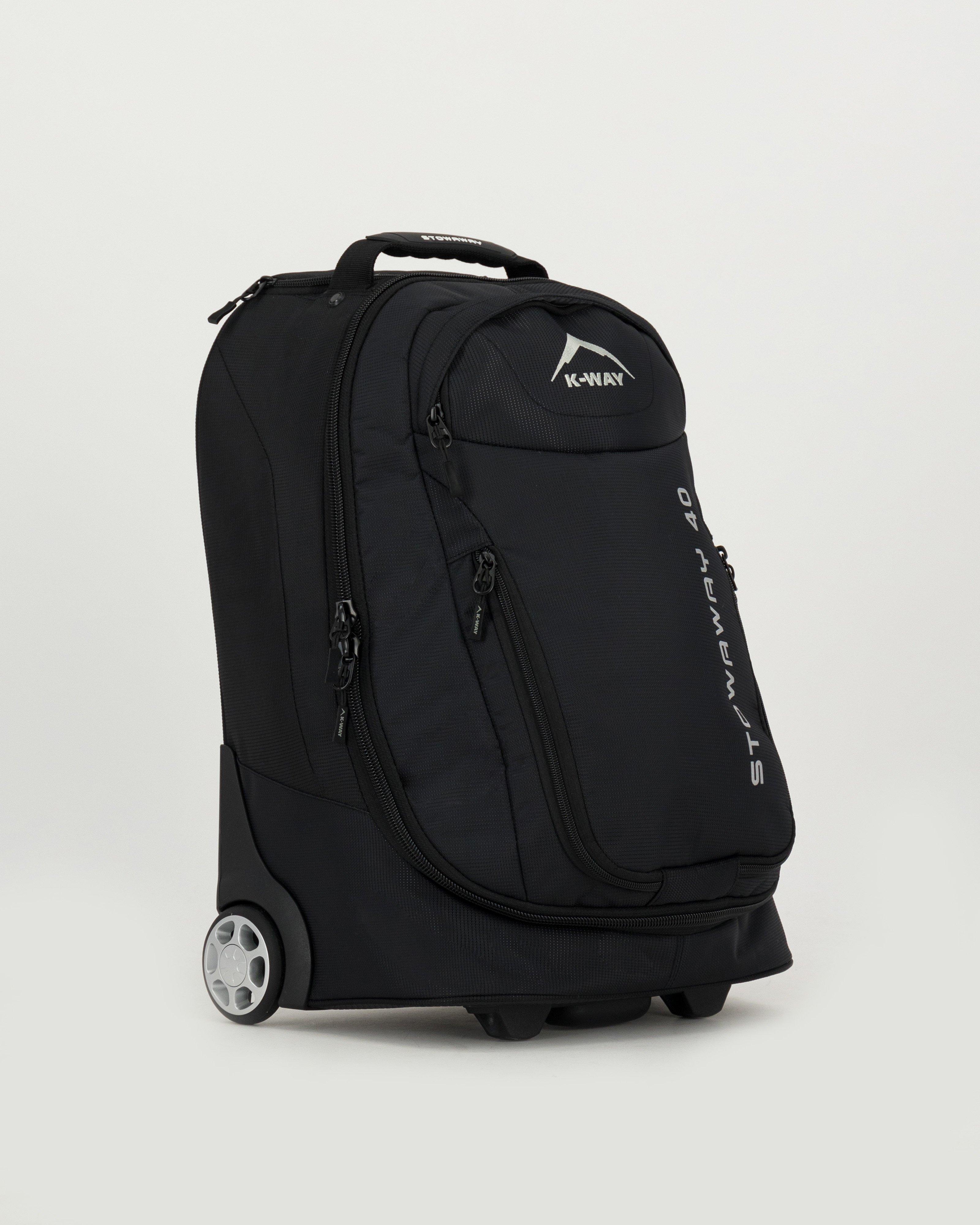 K-Way Stowaway 40L Roller Bag