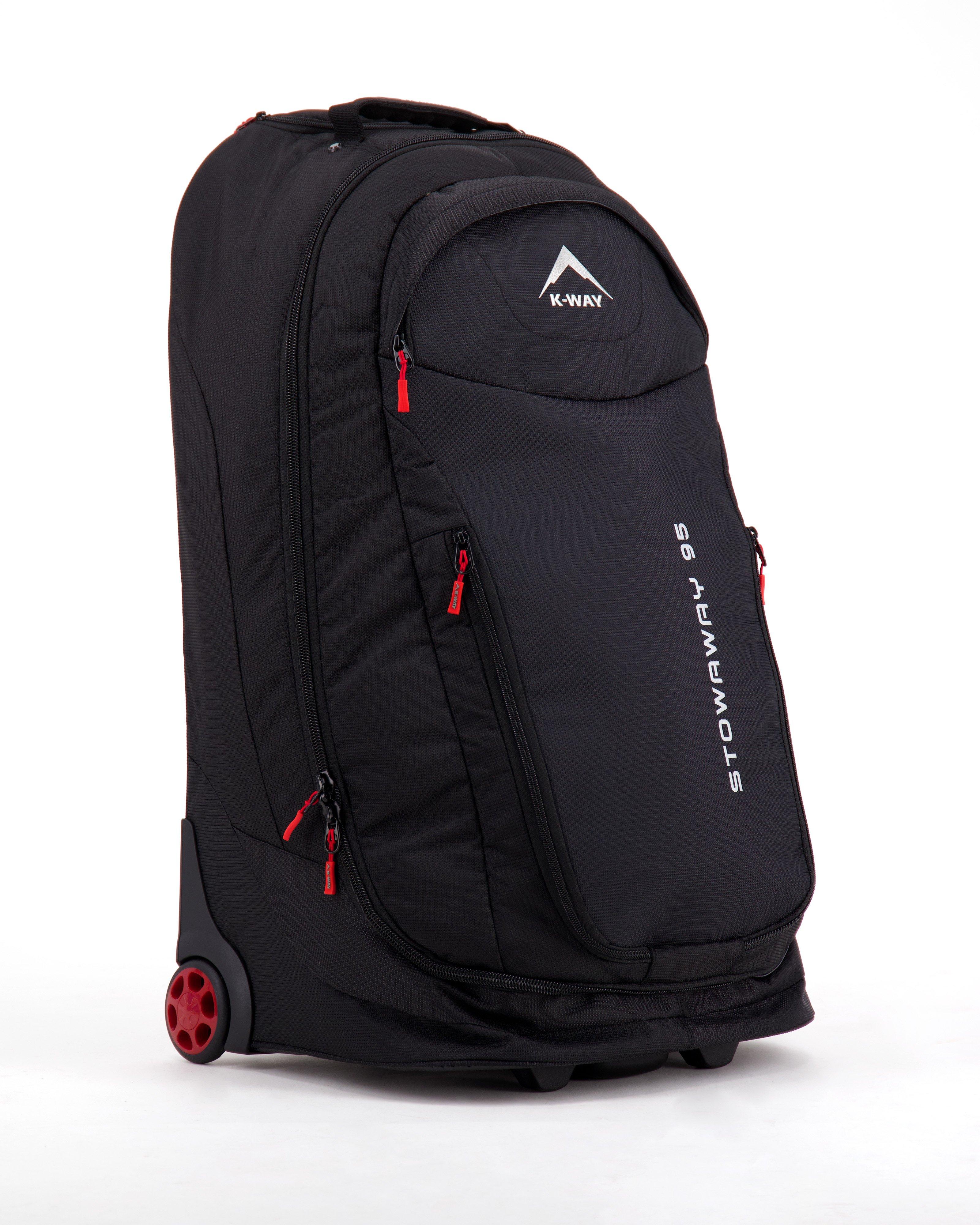K-Way Stowaway 95L Roller Luggage Bag