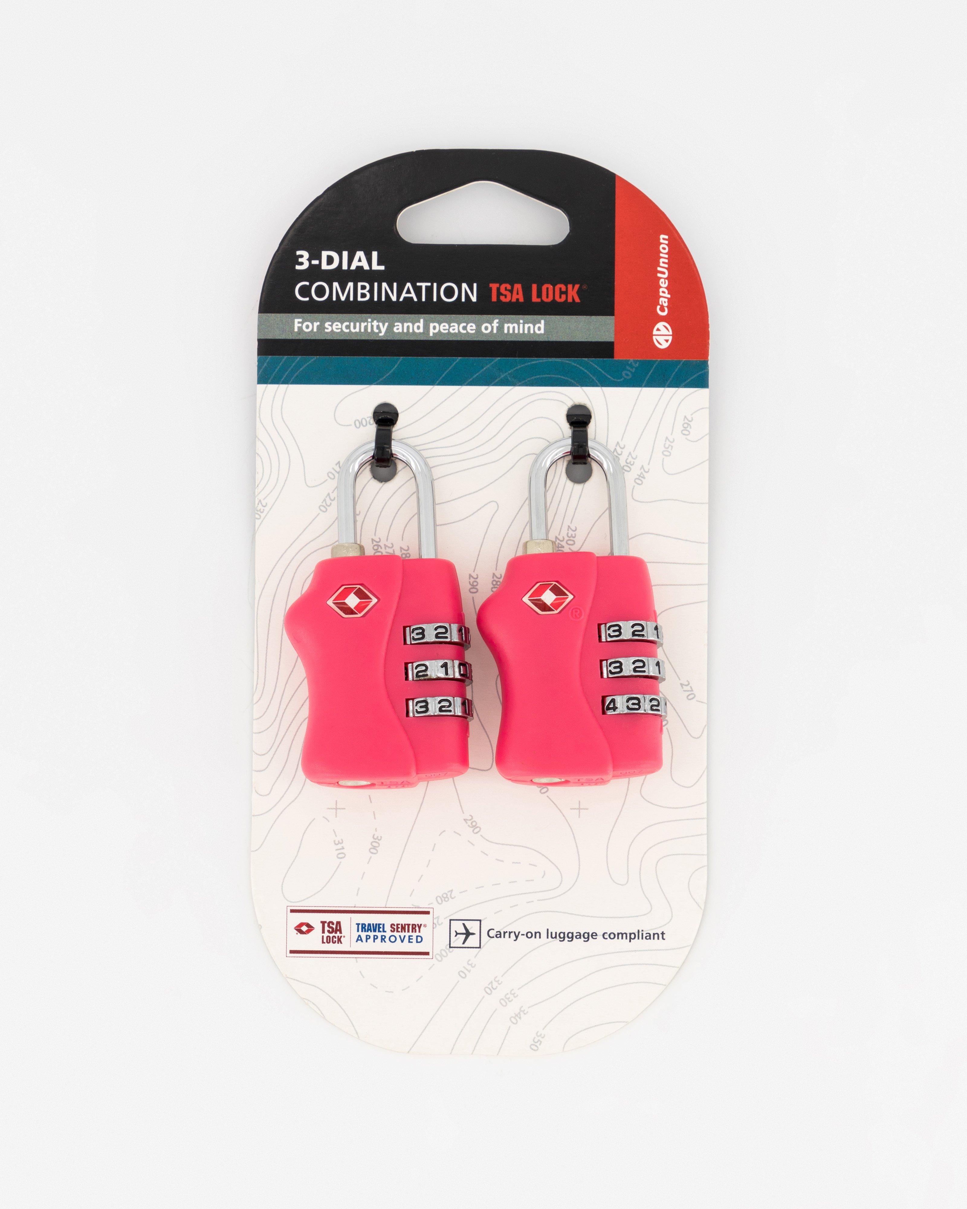 Cape Union TSA Combi Lock - Twin Pack