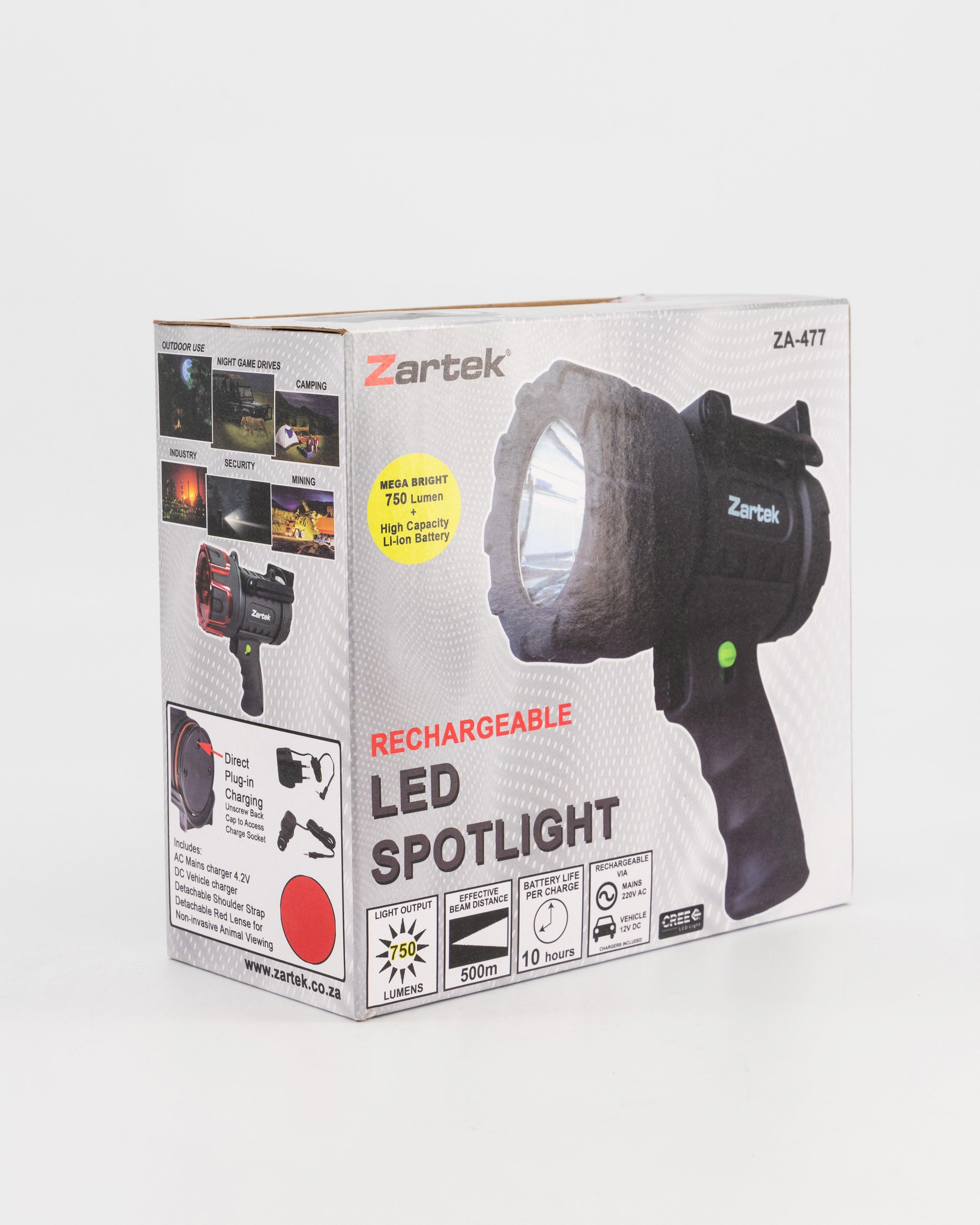 Zartek ZA477 Rechargeable Spotlight