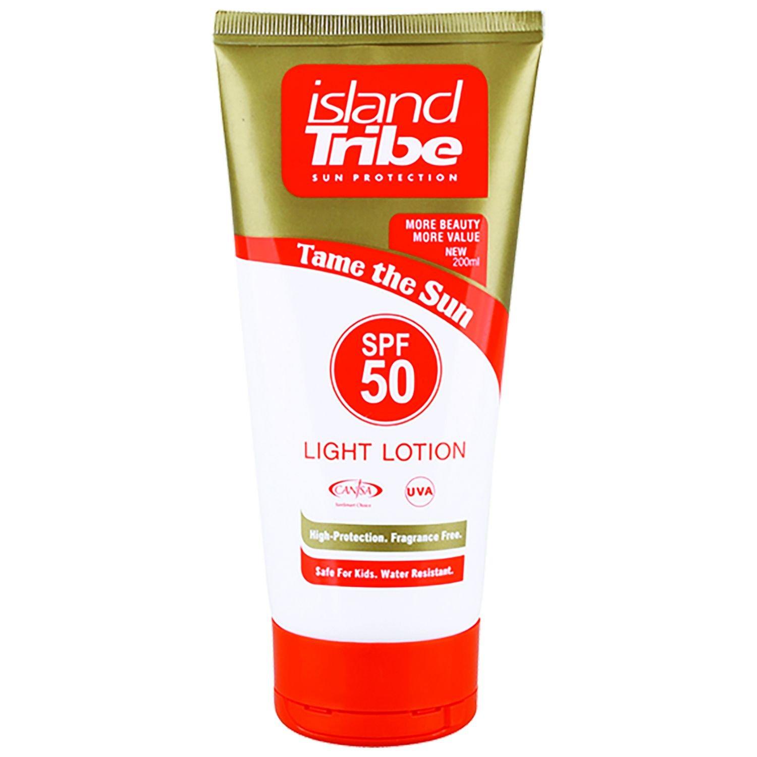 Island Tribe SPF 50 Light Lotion 200ml
