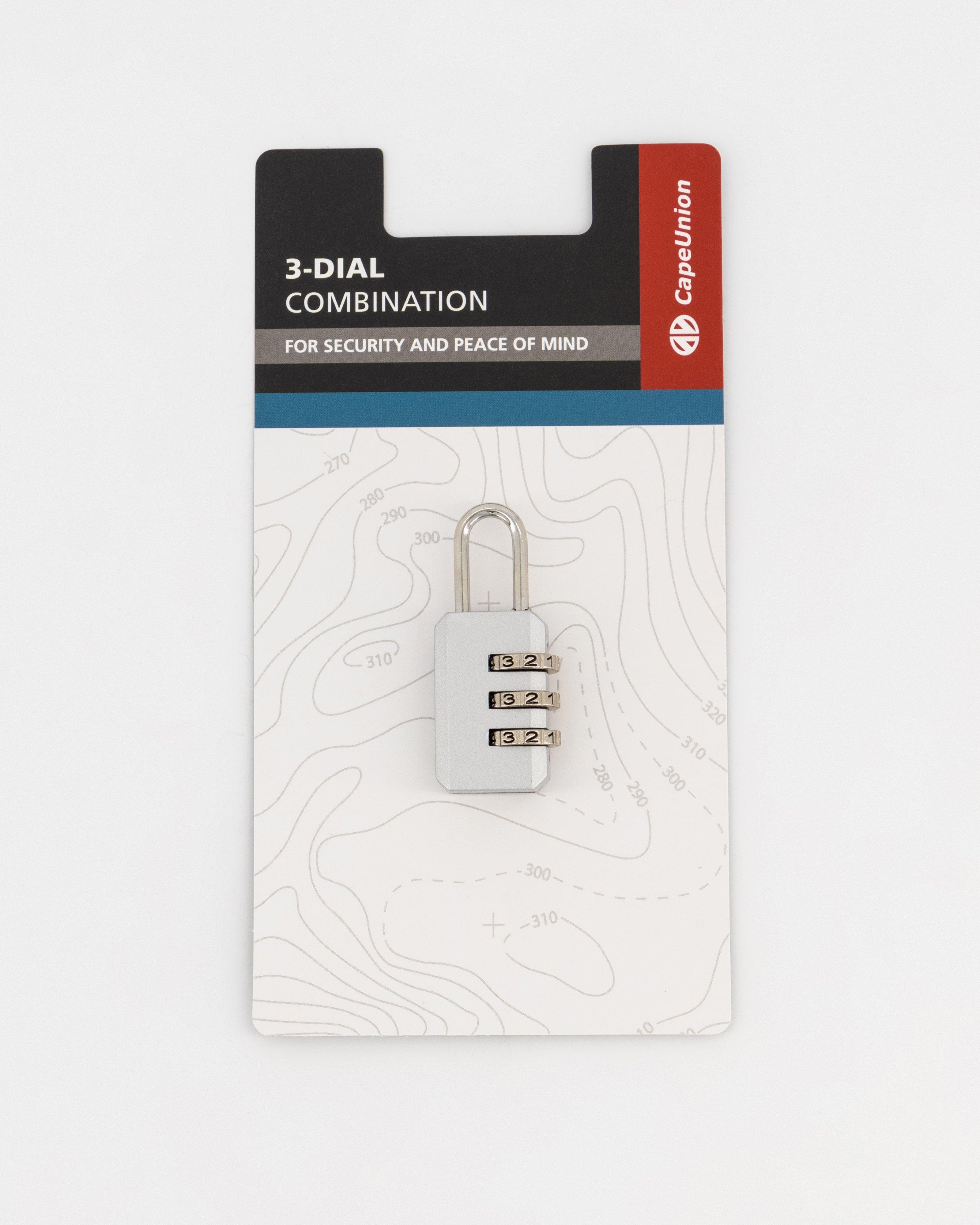 Cape Union 3-Dial Combination Lock