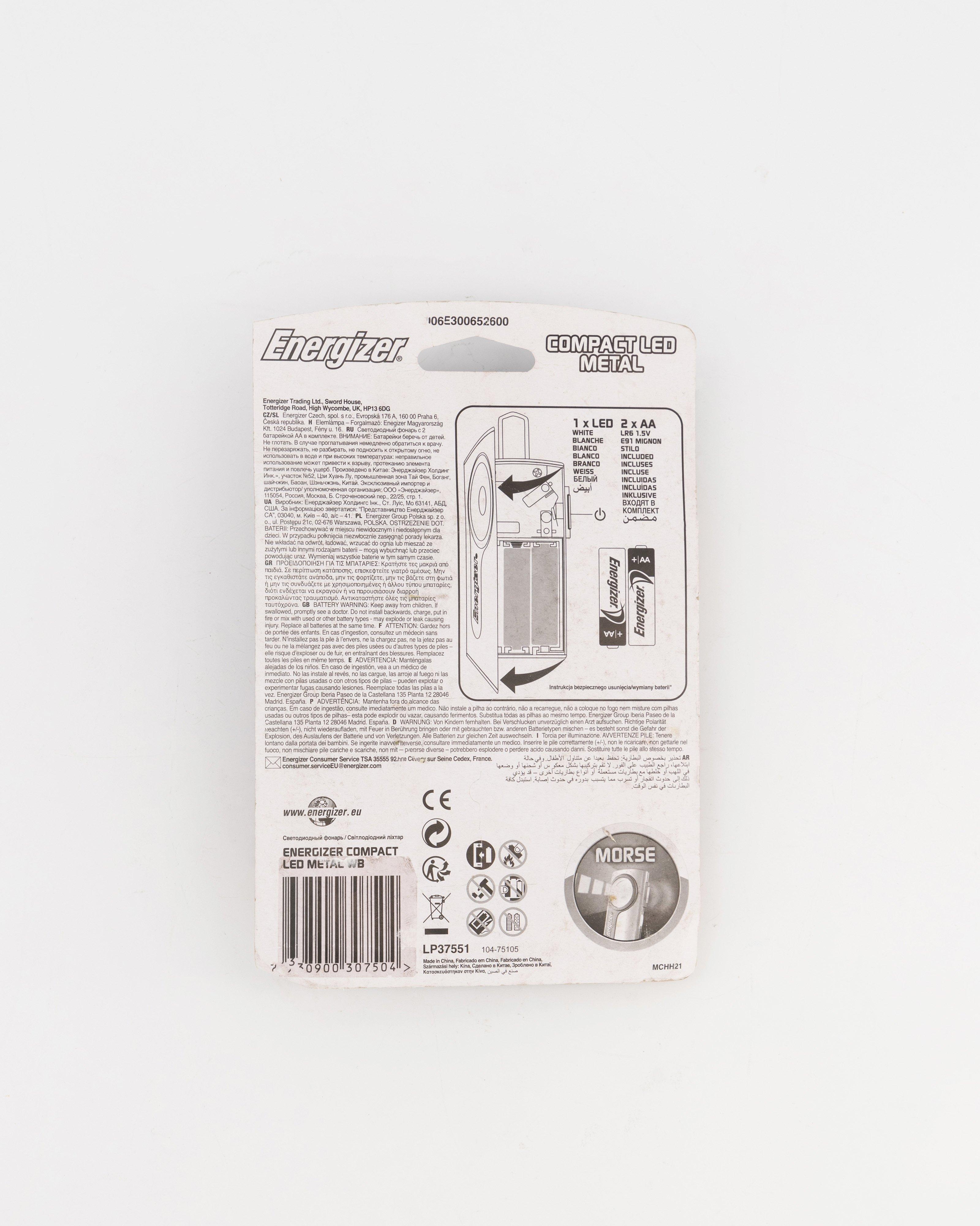 Energizer Compact LED Metal Light