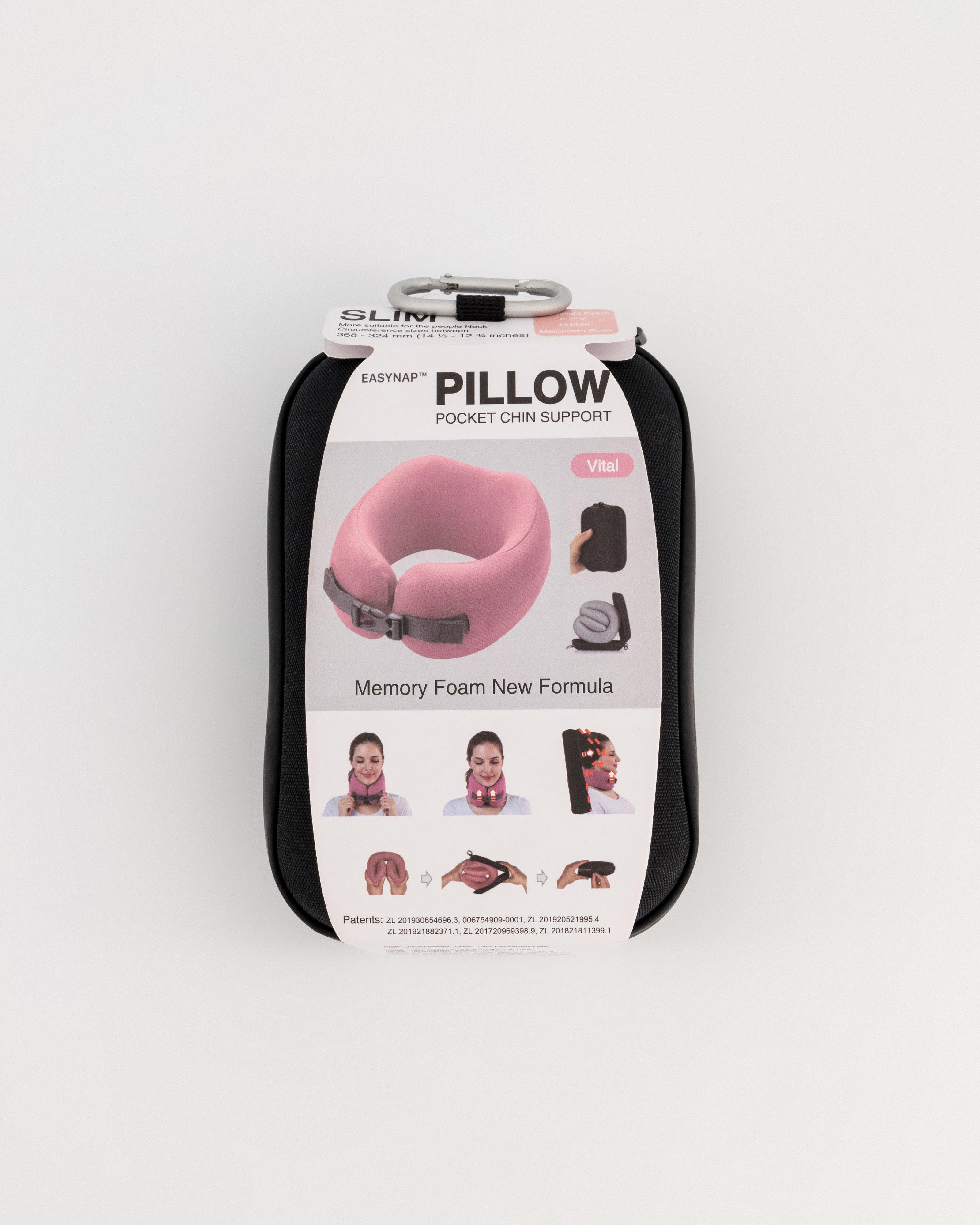 EASYNAP Slim Pocket Pillow Air Travel Vital