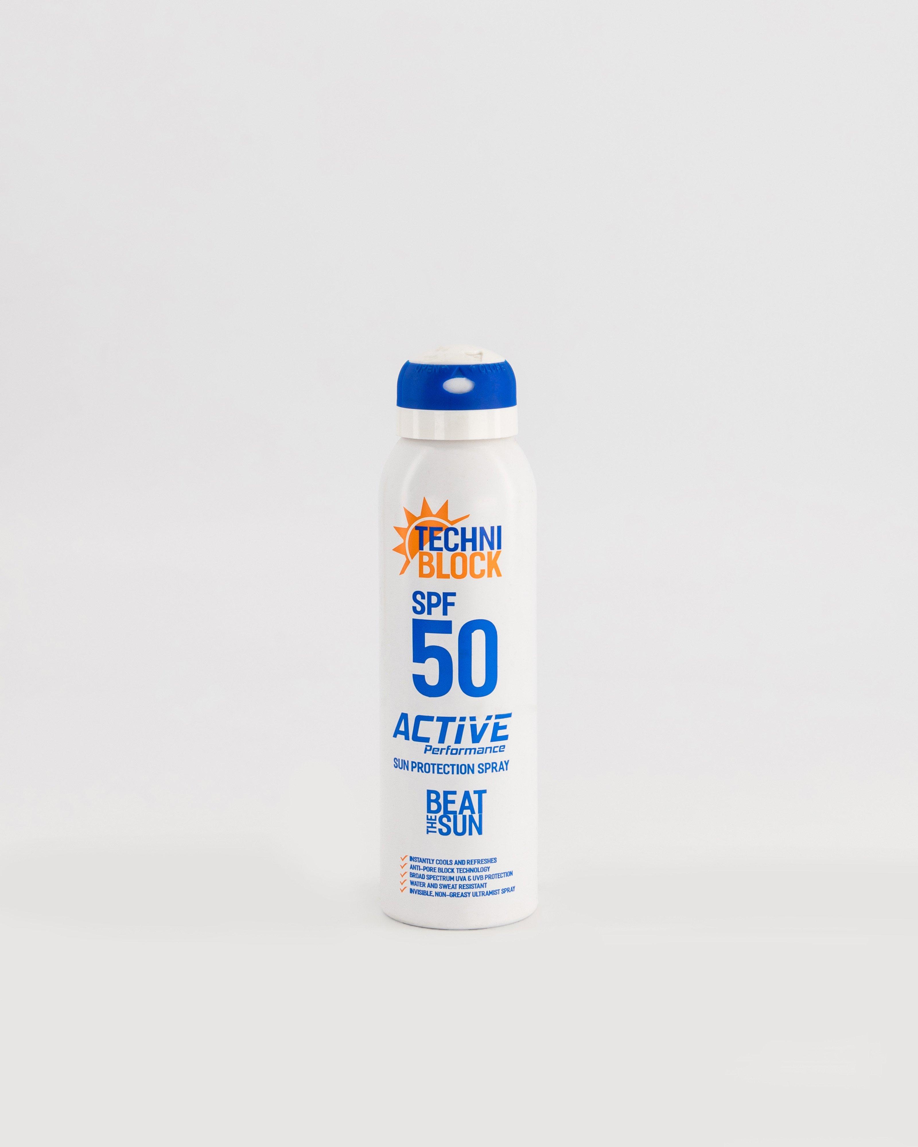 Techniblock SPF50 Sun Protection Spray