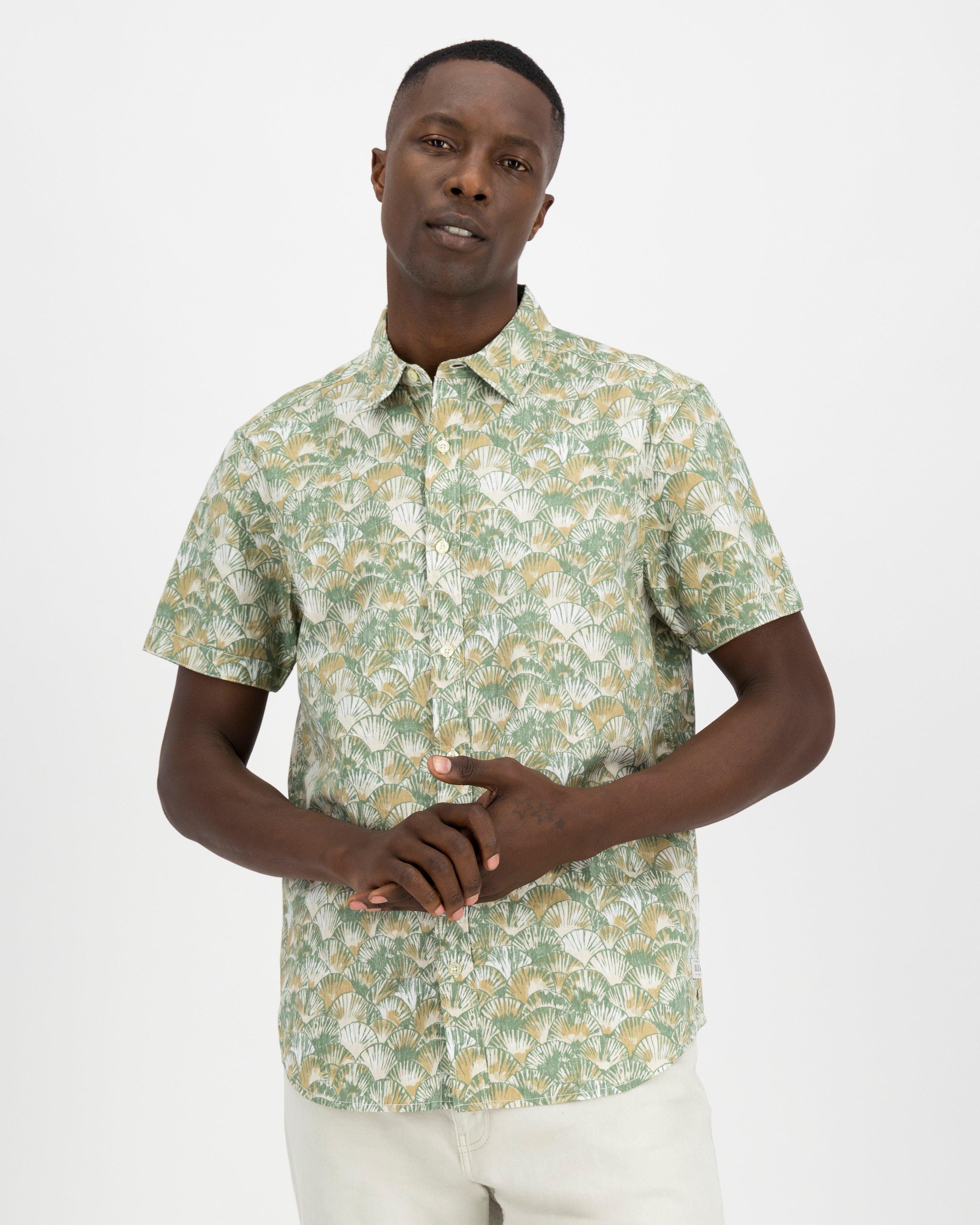 Men's Wane Regular Fit Shirt | Old Khaki