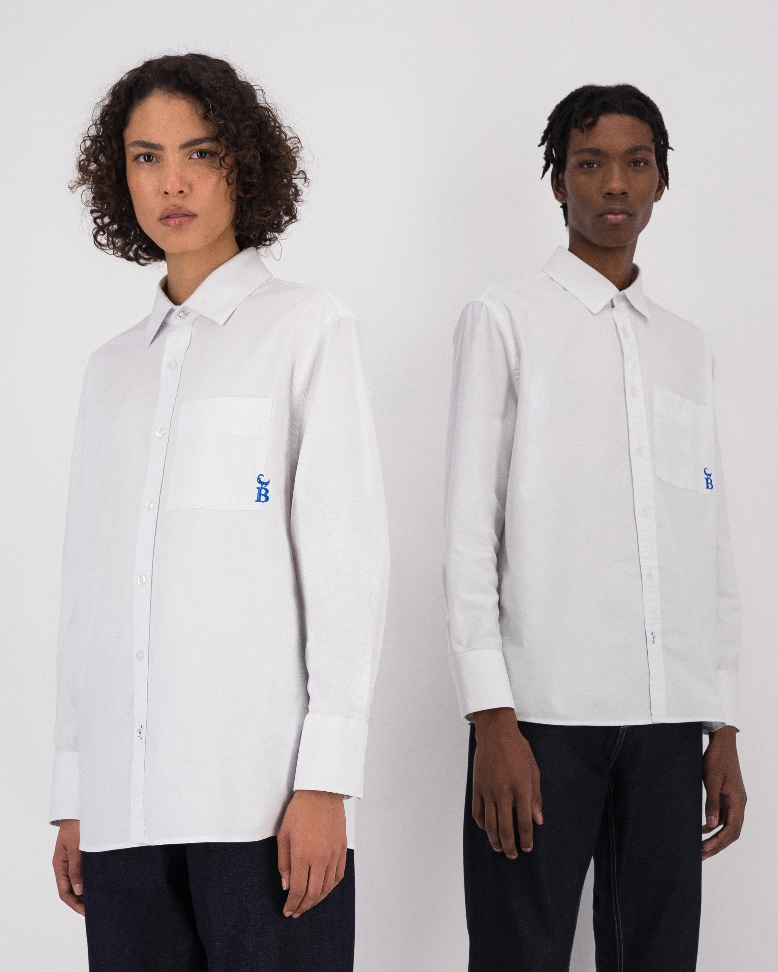 BROKE x Old Khaki Unisex White Shirt | Old Khaki