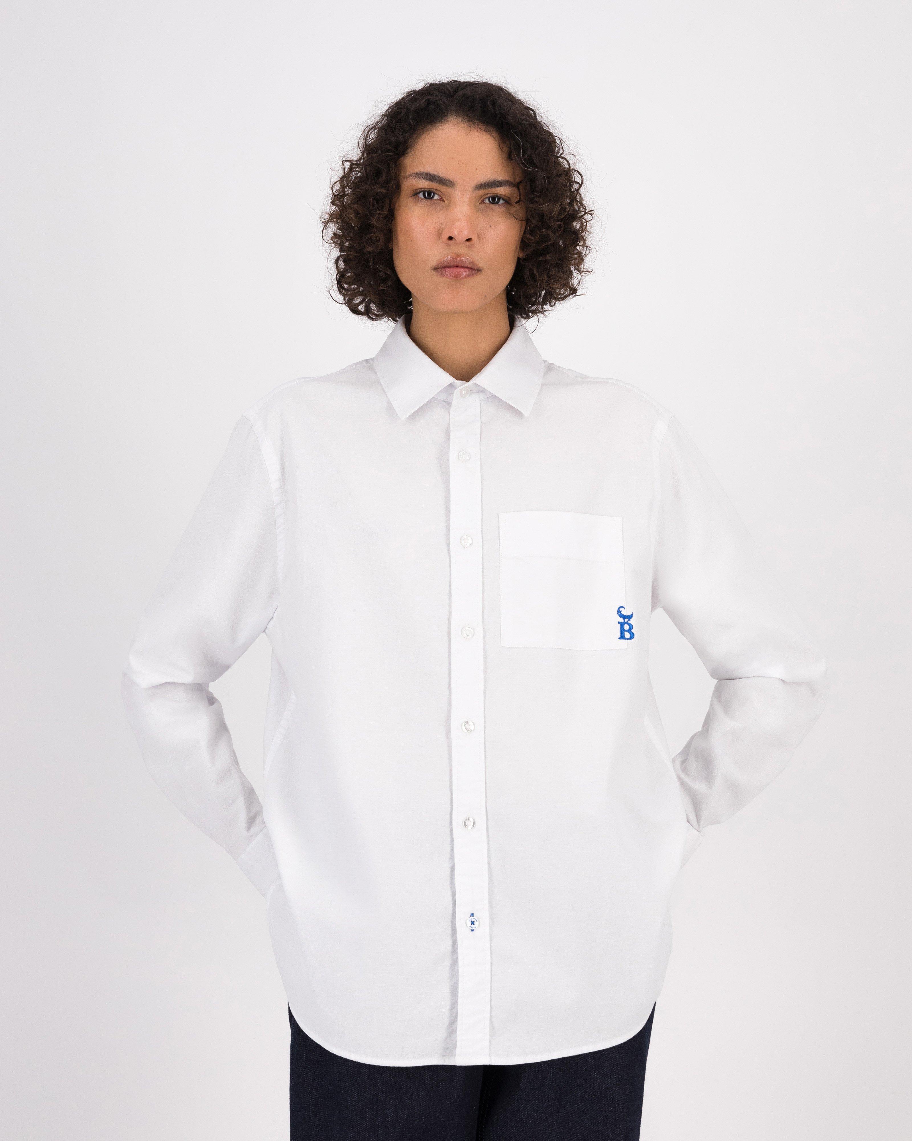 Broke X Old Khaki Unisex White Shirt Old Khaki