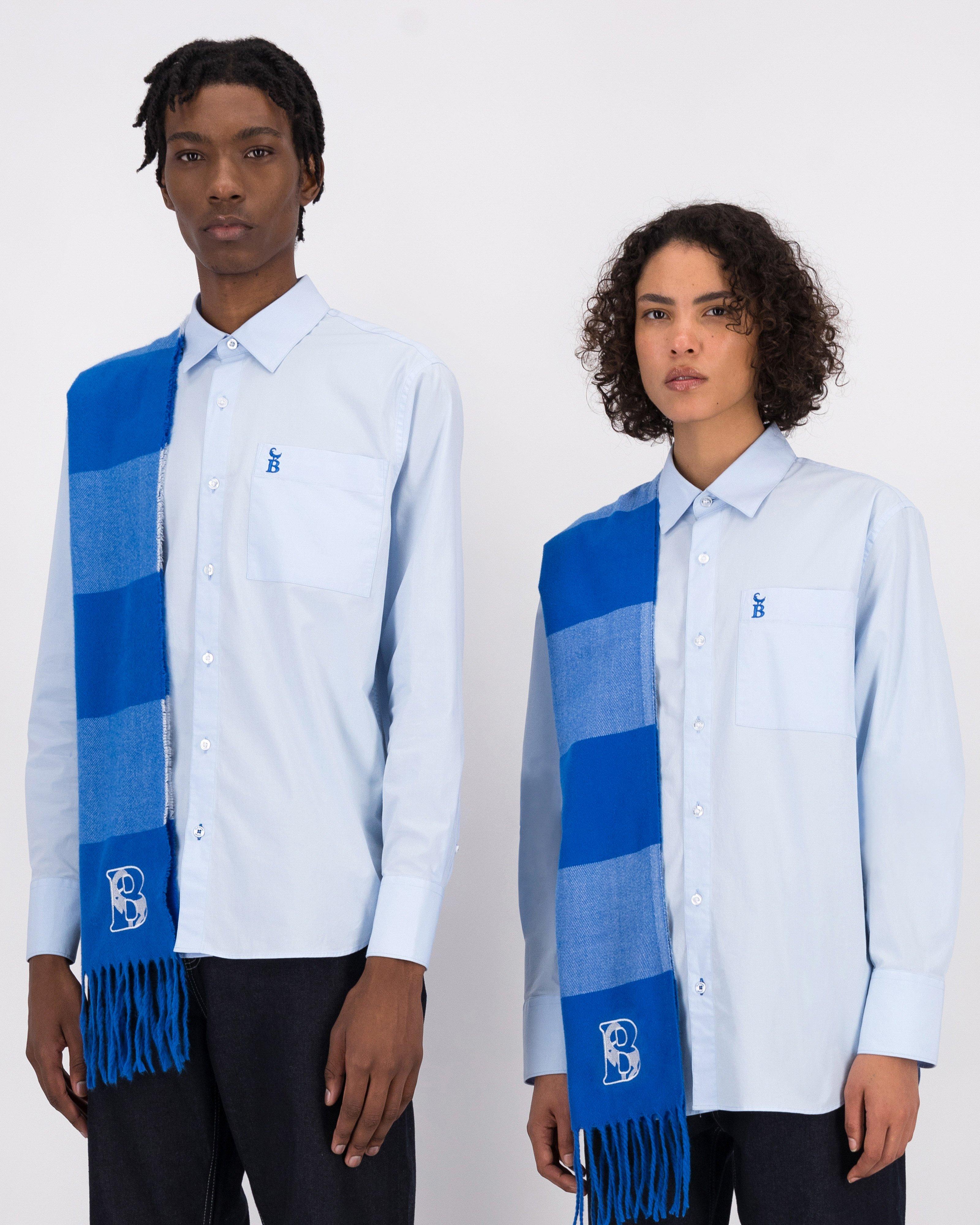 BROKE x Old Khaki Unisex Blue Shirt | Old Khaki