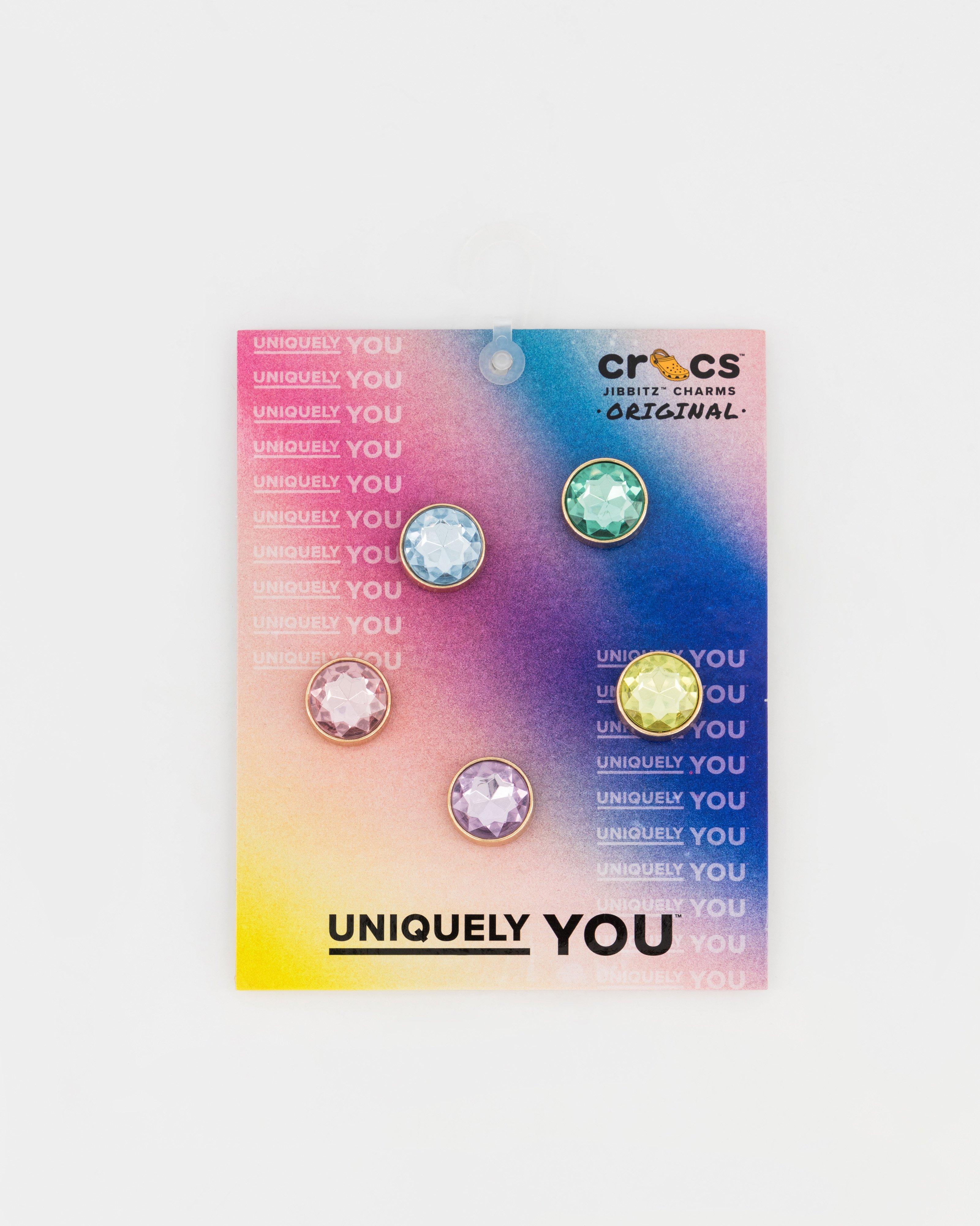 Women's Crocs Gold and Gem Jibbitz™ 5-Pack | Old Khaki