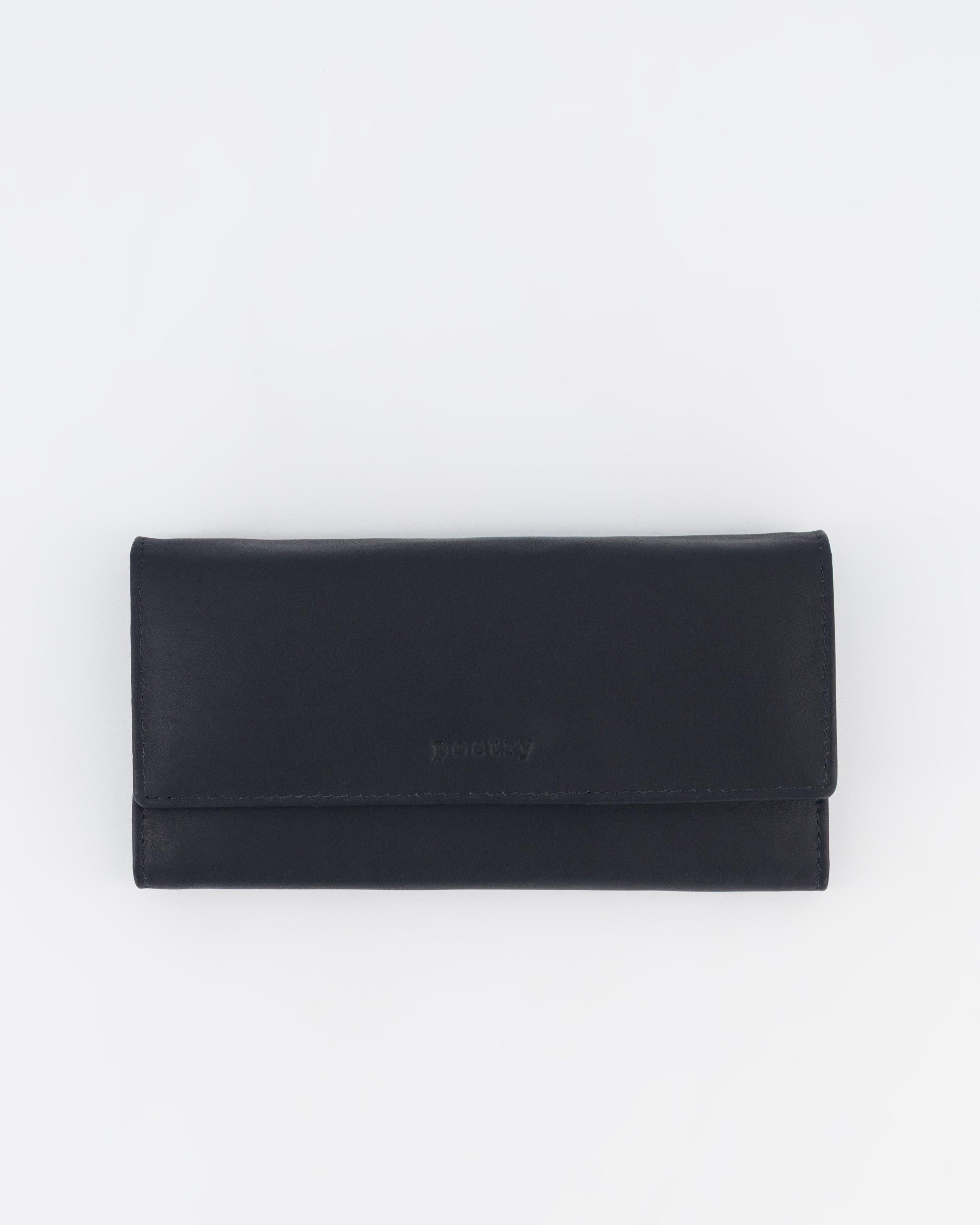 Sonia Structured Leather Wallet - Poetry Clothing Store