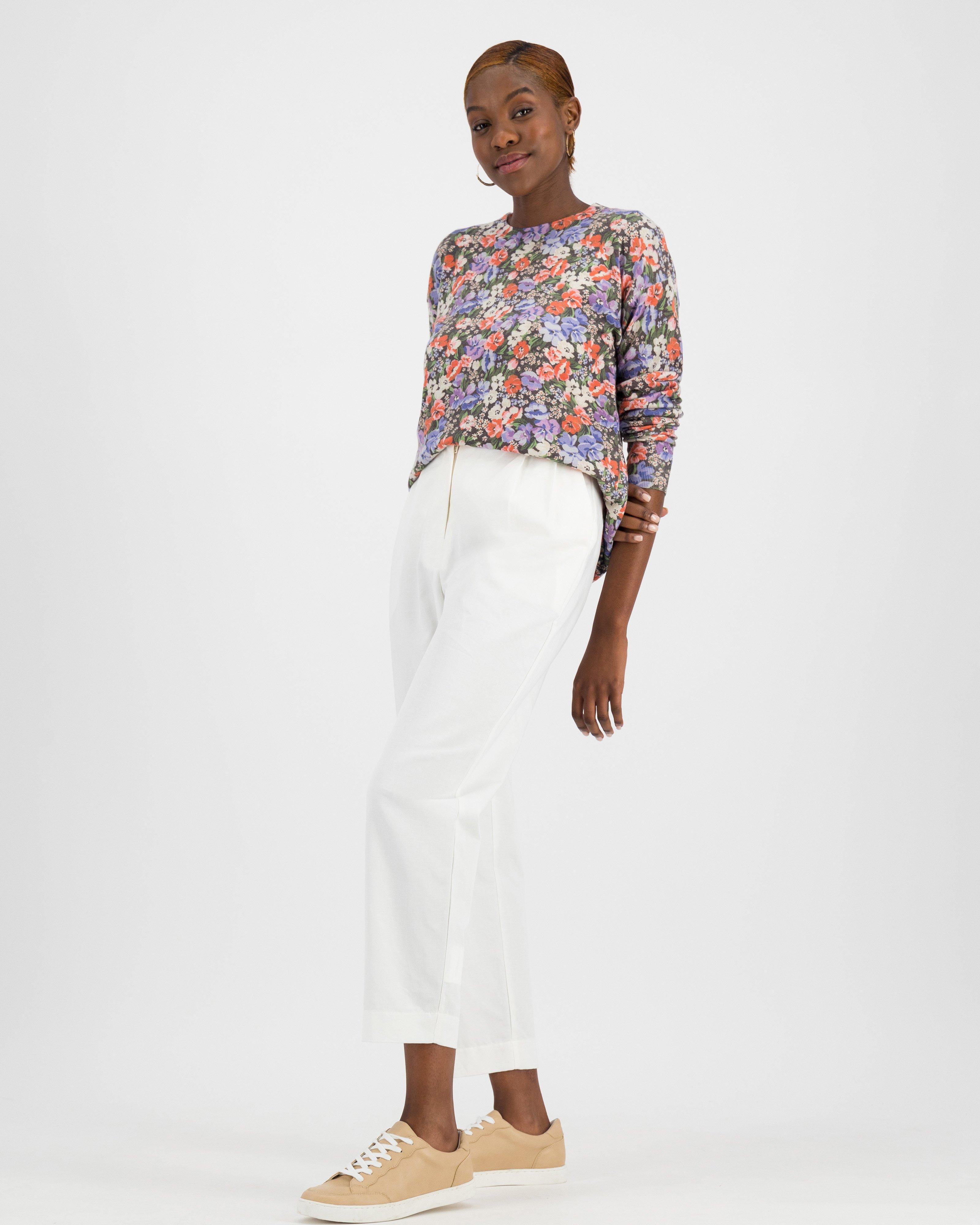 Poetry Tessa Floral Printed Jumper - Poetry Clothing Store