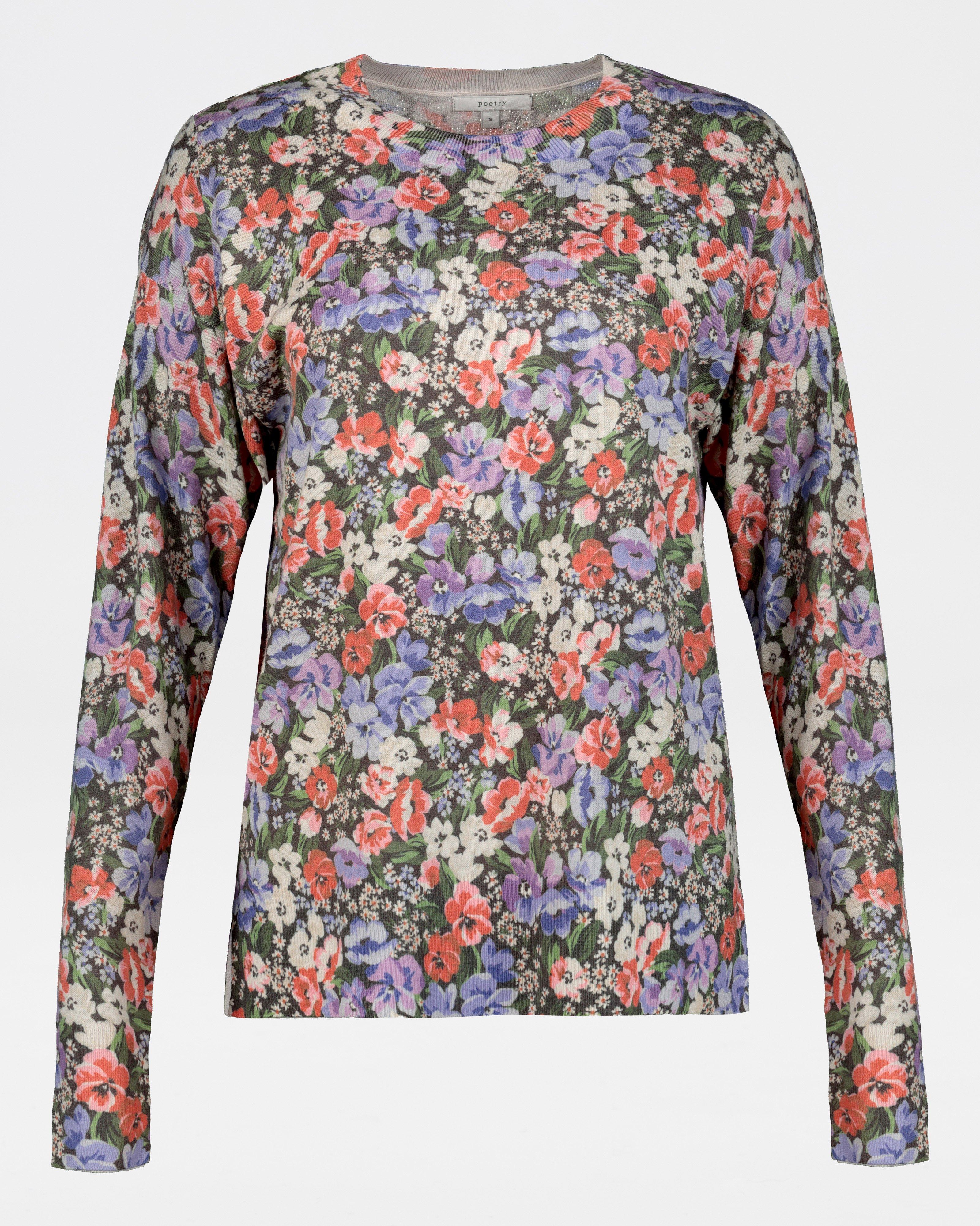 Poetry Tessa Floral Printed Jumper - Poetry Clothing Store