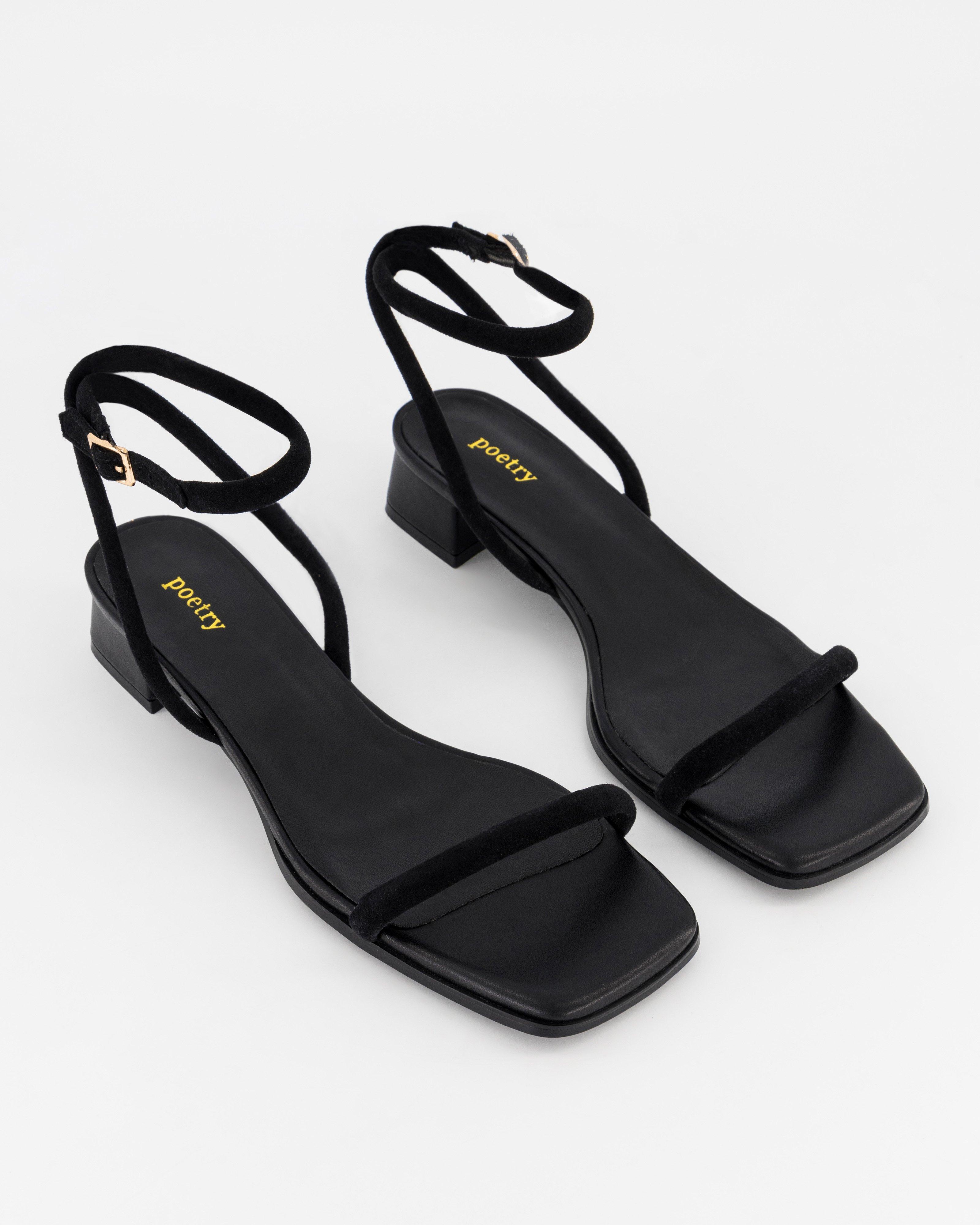 Ana Block Heel - Poetry Clothing Store