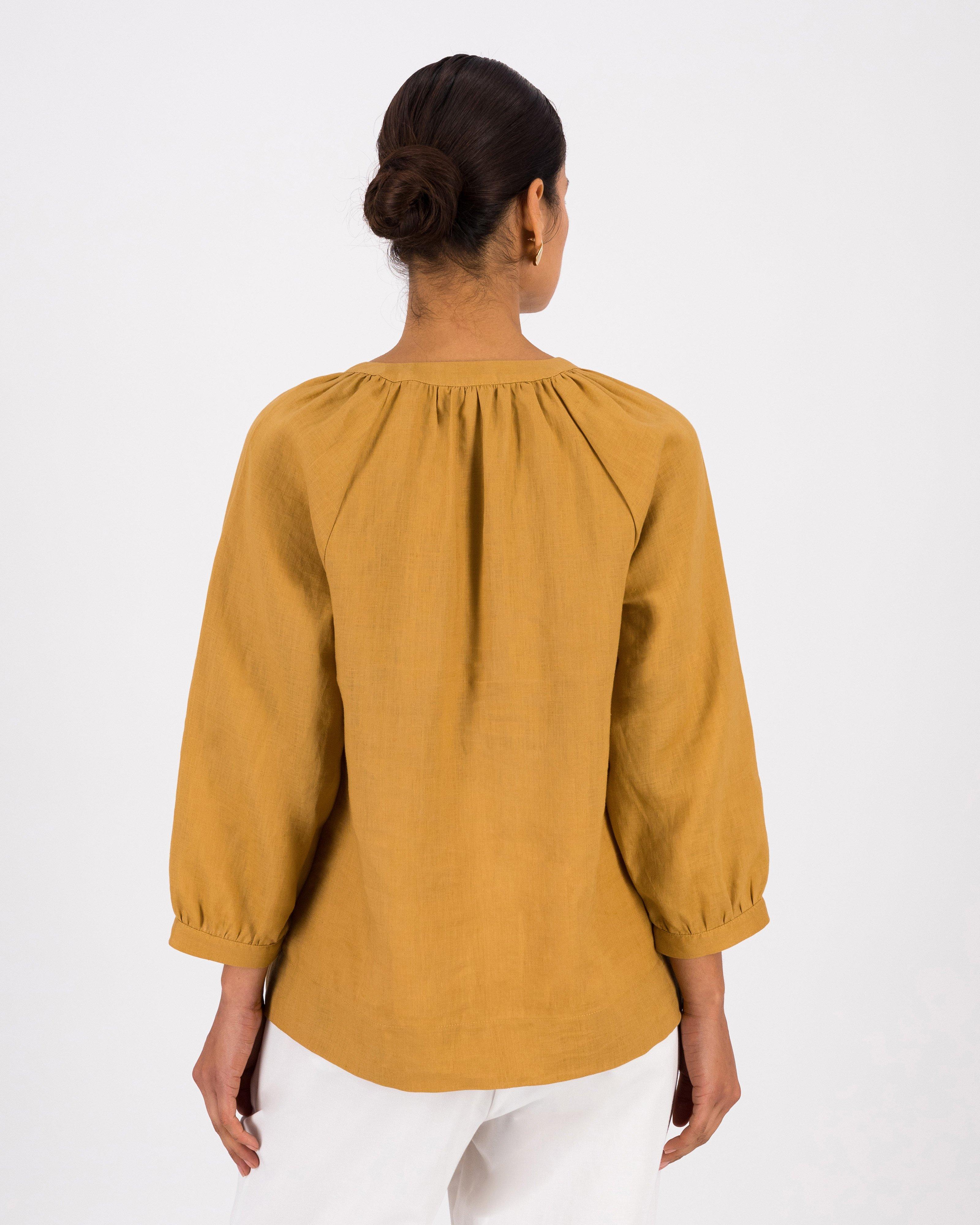 Poetry Amal Linen Blouse - Poetry Clothing Store